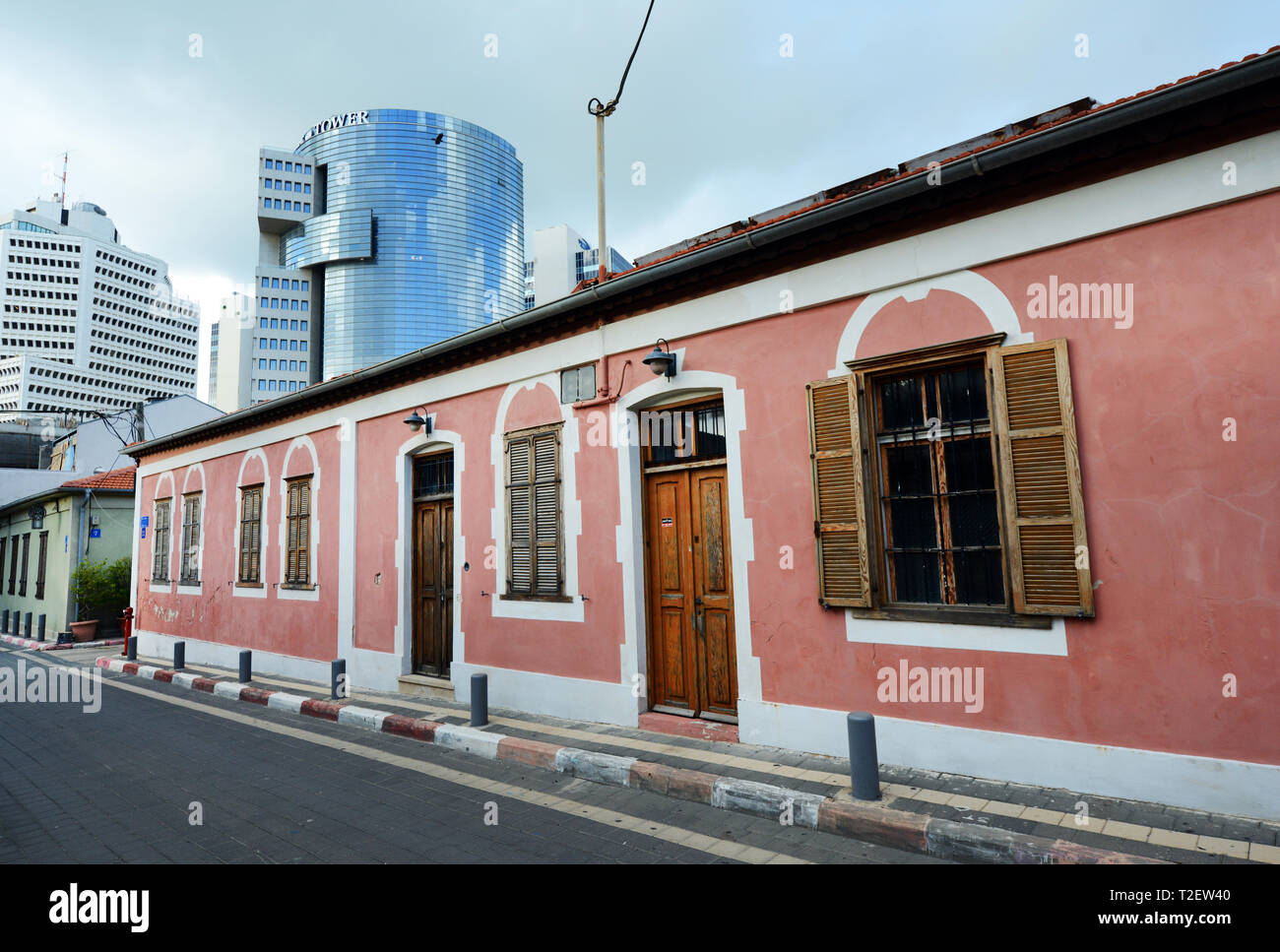 Neve Tzedek neighborhood in Tel-Aviv Stock Photo - Alamy