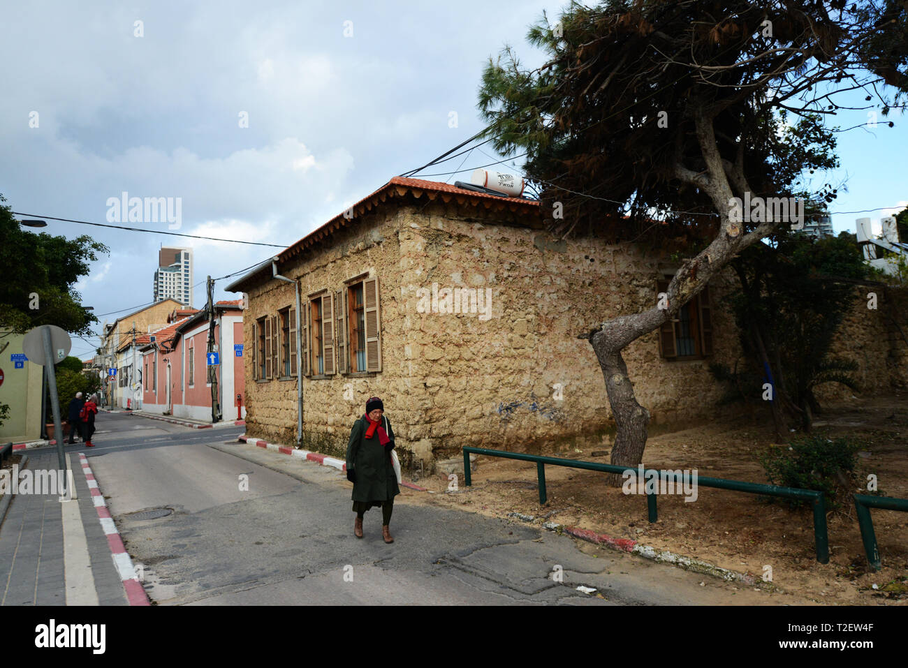 Neve Tzedek neighborhood in Tel-Aviv Stock Photo - Alamy
