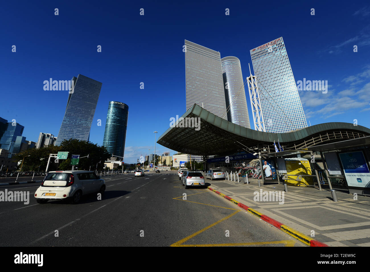 Azrieli towers in Tel-Aviv Stock Photo - Alamy