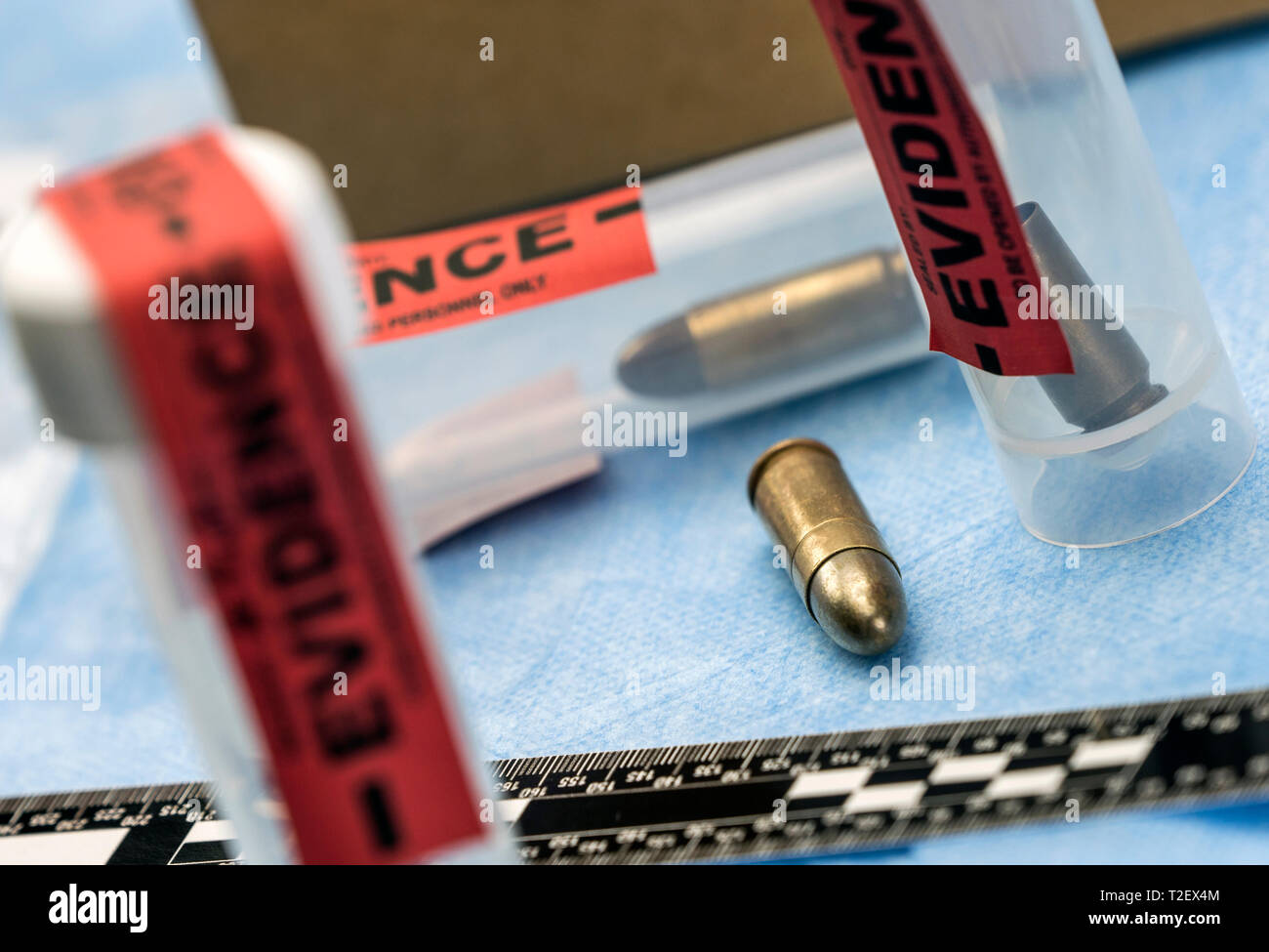Criminalistic Laboratory, Bullet shell analysis, rule of ballistic ...
