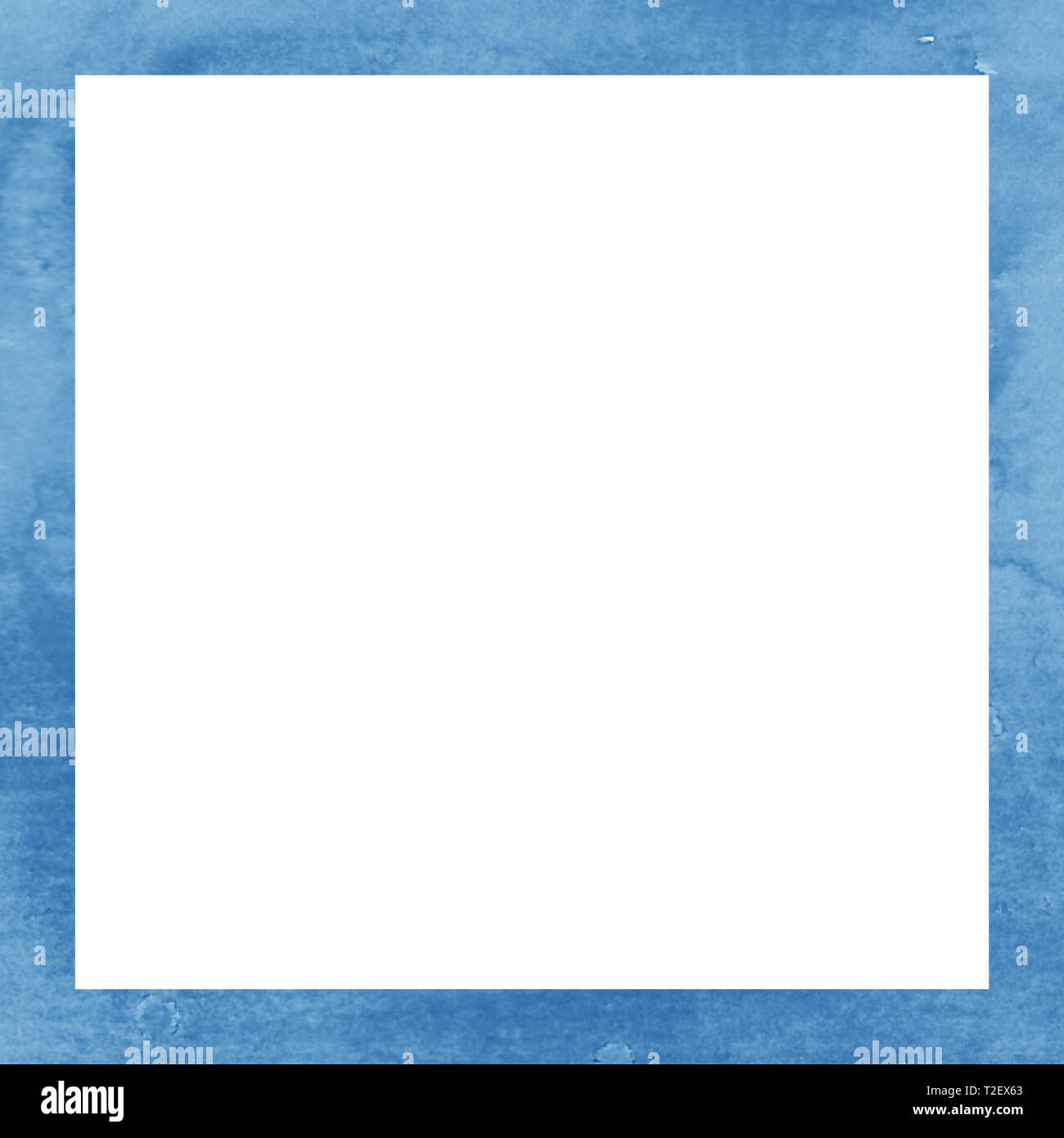 Beautiful Watercolor Texture Square Frame For Photo Or Text Art ...