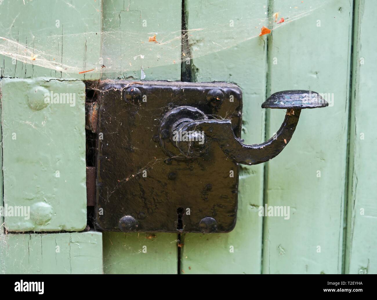 Old door lock hi-res stock photography and images - Alamy