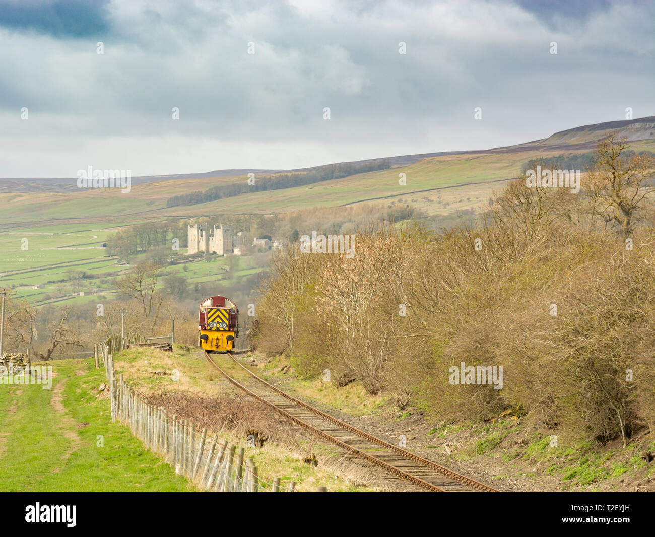 Wensleydale heritage railway hi-res stock photography and images - Alamy