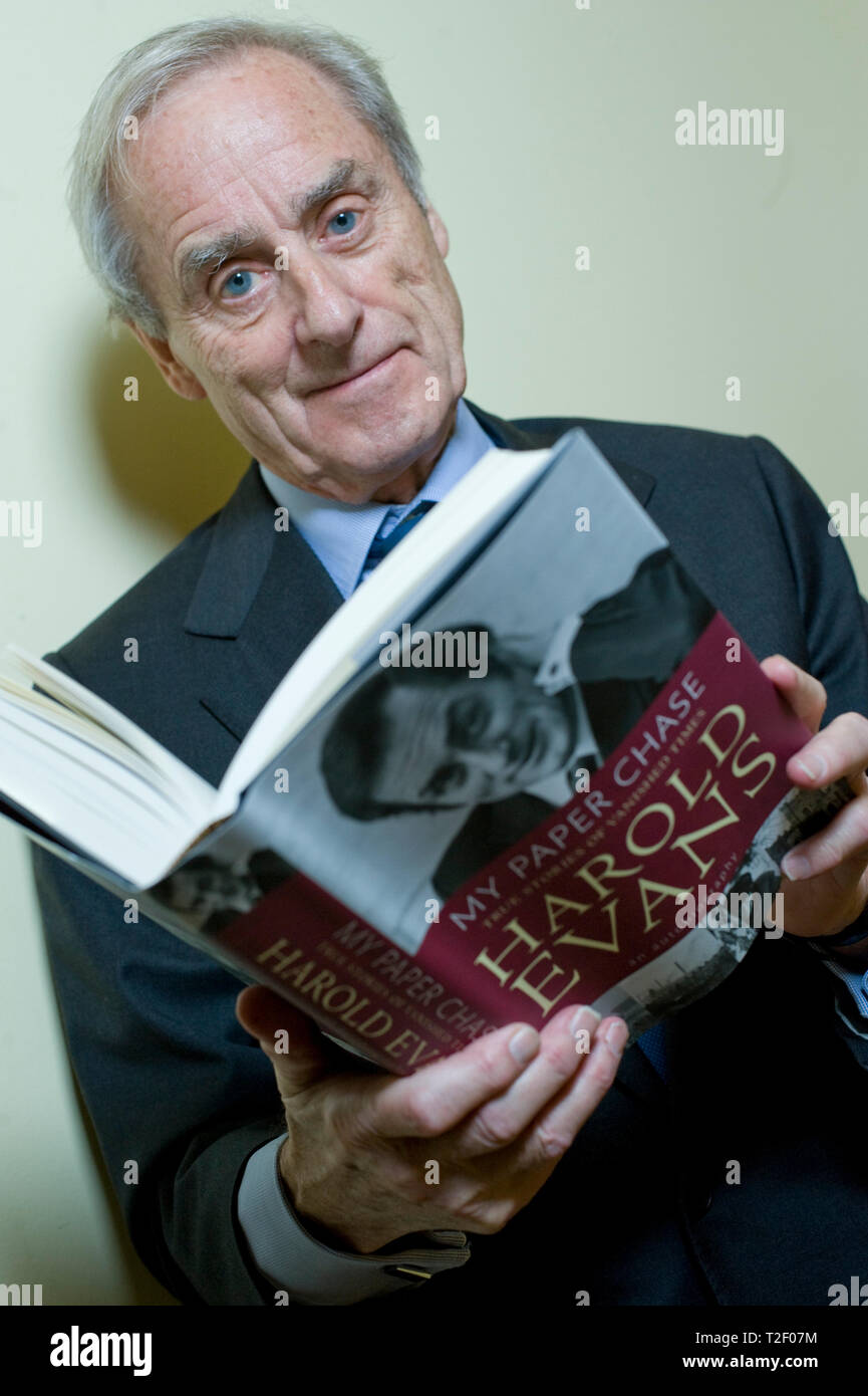 Portraits of legendary journalist and editor Sir Harold Evans [ married ...