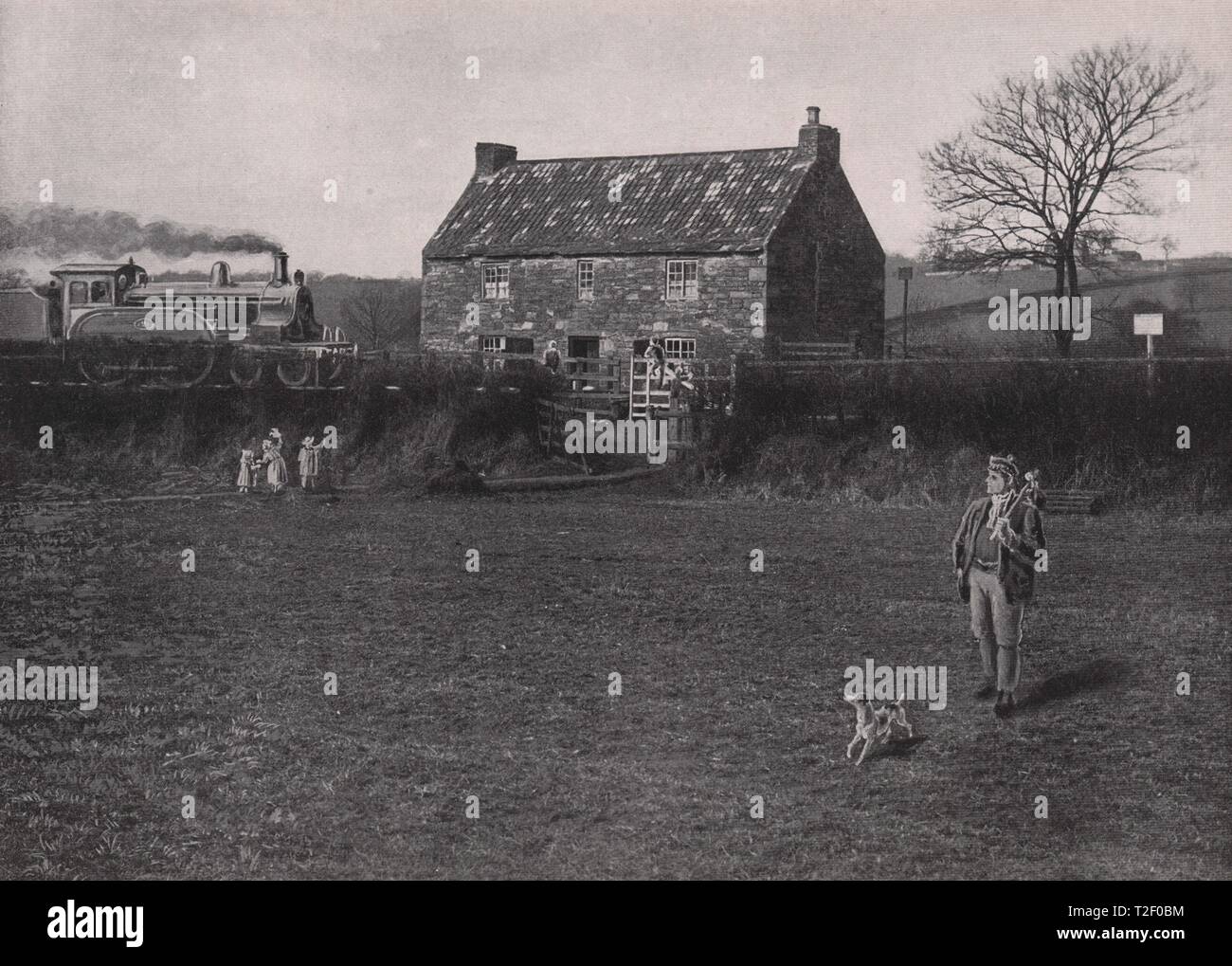 George Stephenson's Birthplace, Wylam Stock Photo - Alamy