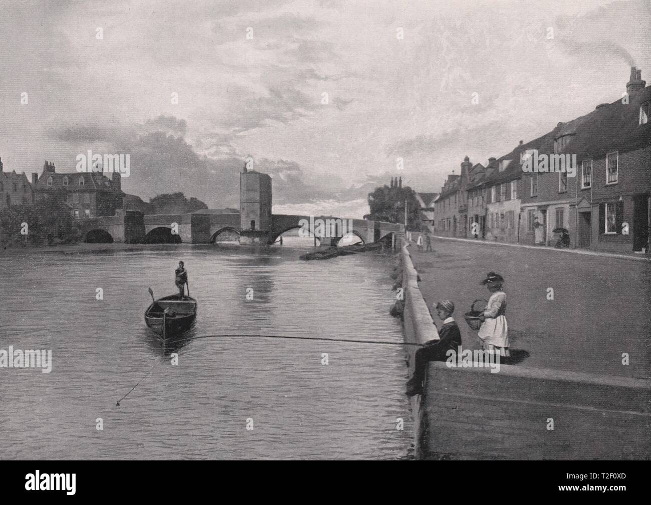 St. Ives Bridge, Huntingdon Stock Photo - Alamy
