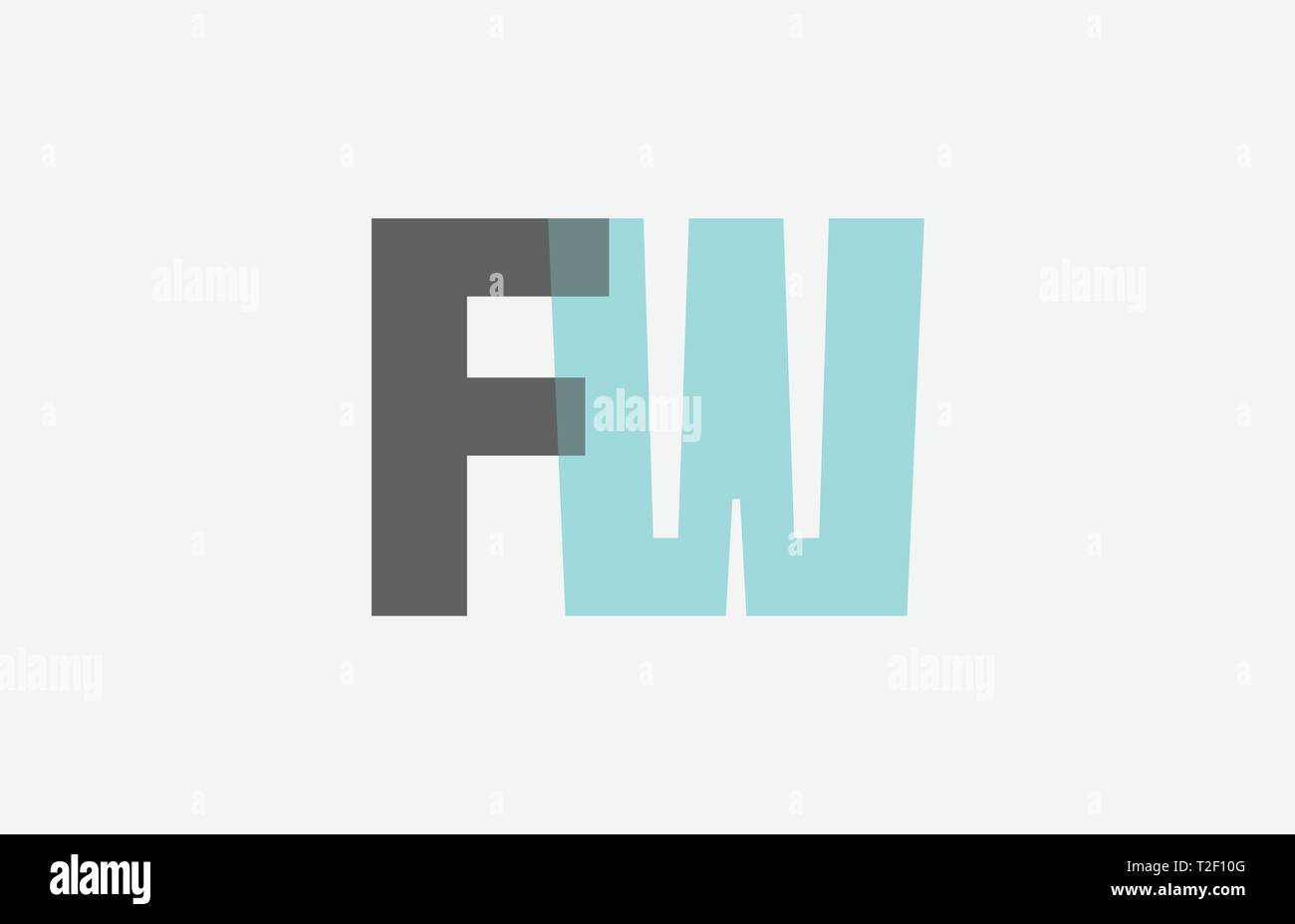 F w logo hi-res stock photography and images - Alamy