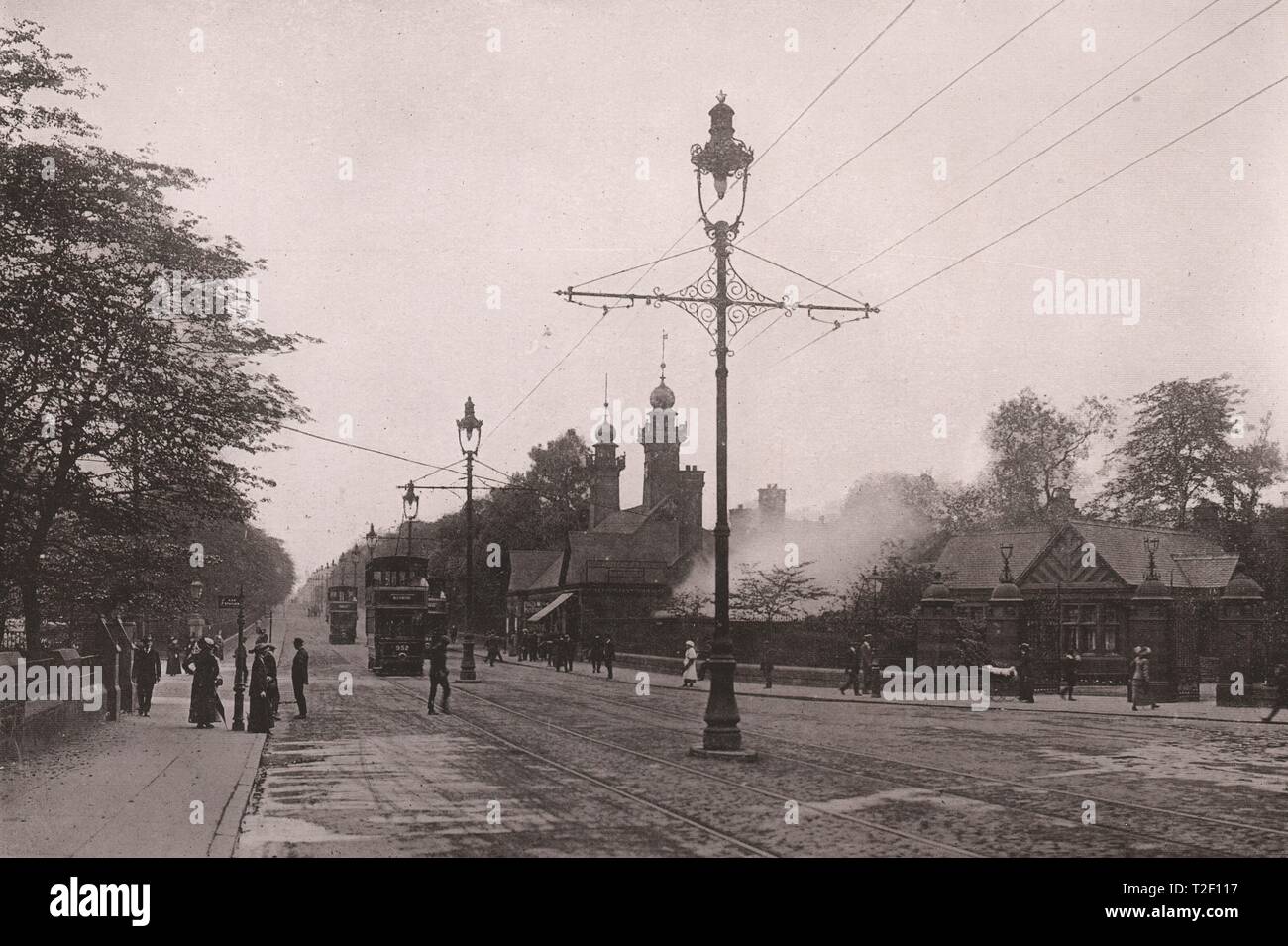 Great Western Road, Looking West Stock Photo - Alamy