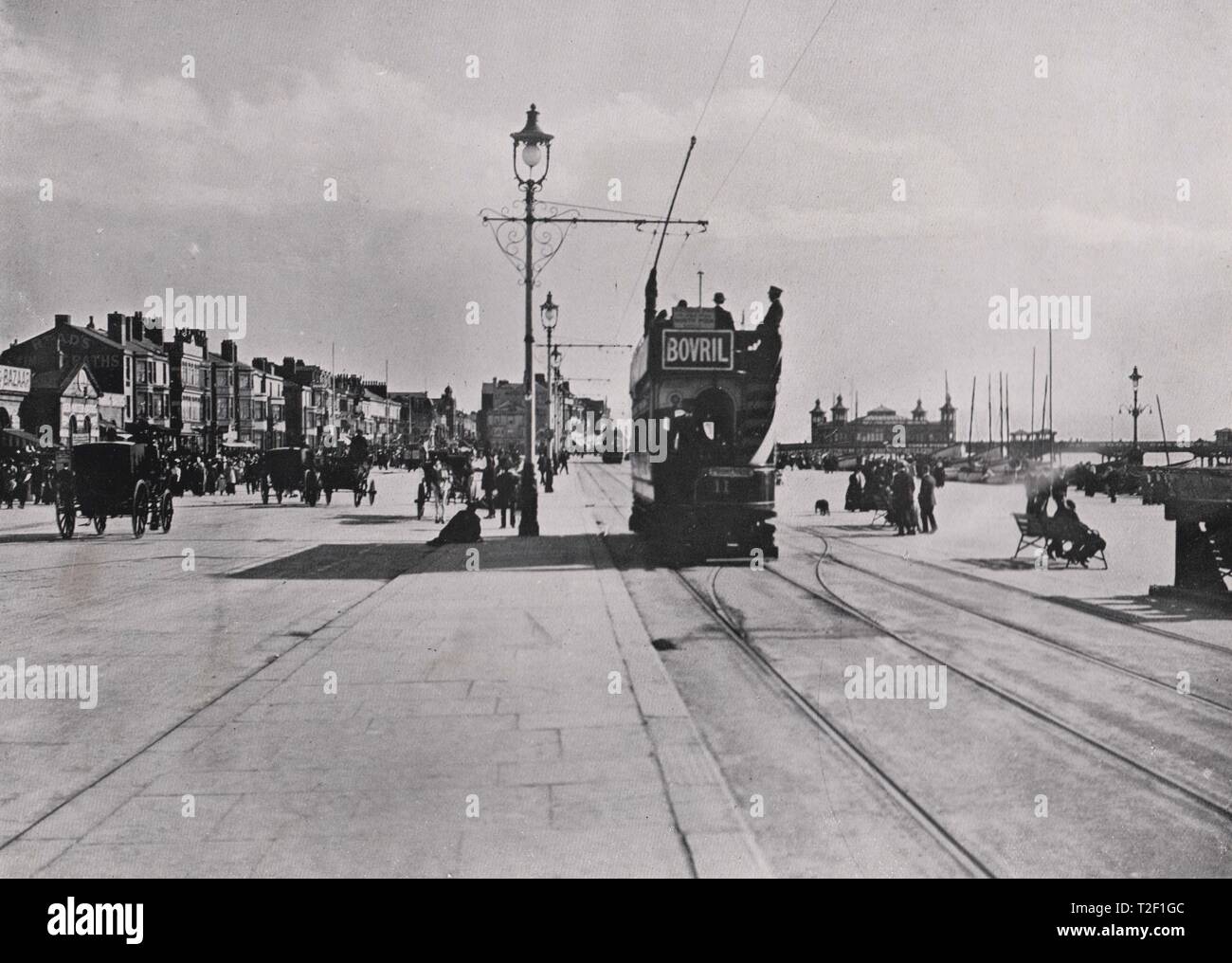 Central Promenade, Blackpool Stock Photo - Alamy
