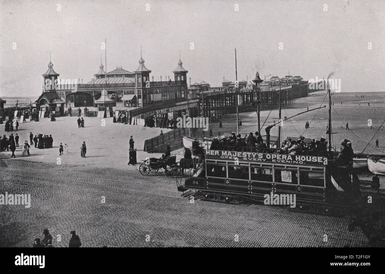 Central Pier, Blackpool Stock Photo - Alamy