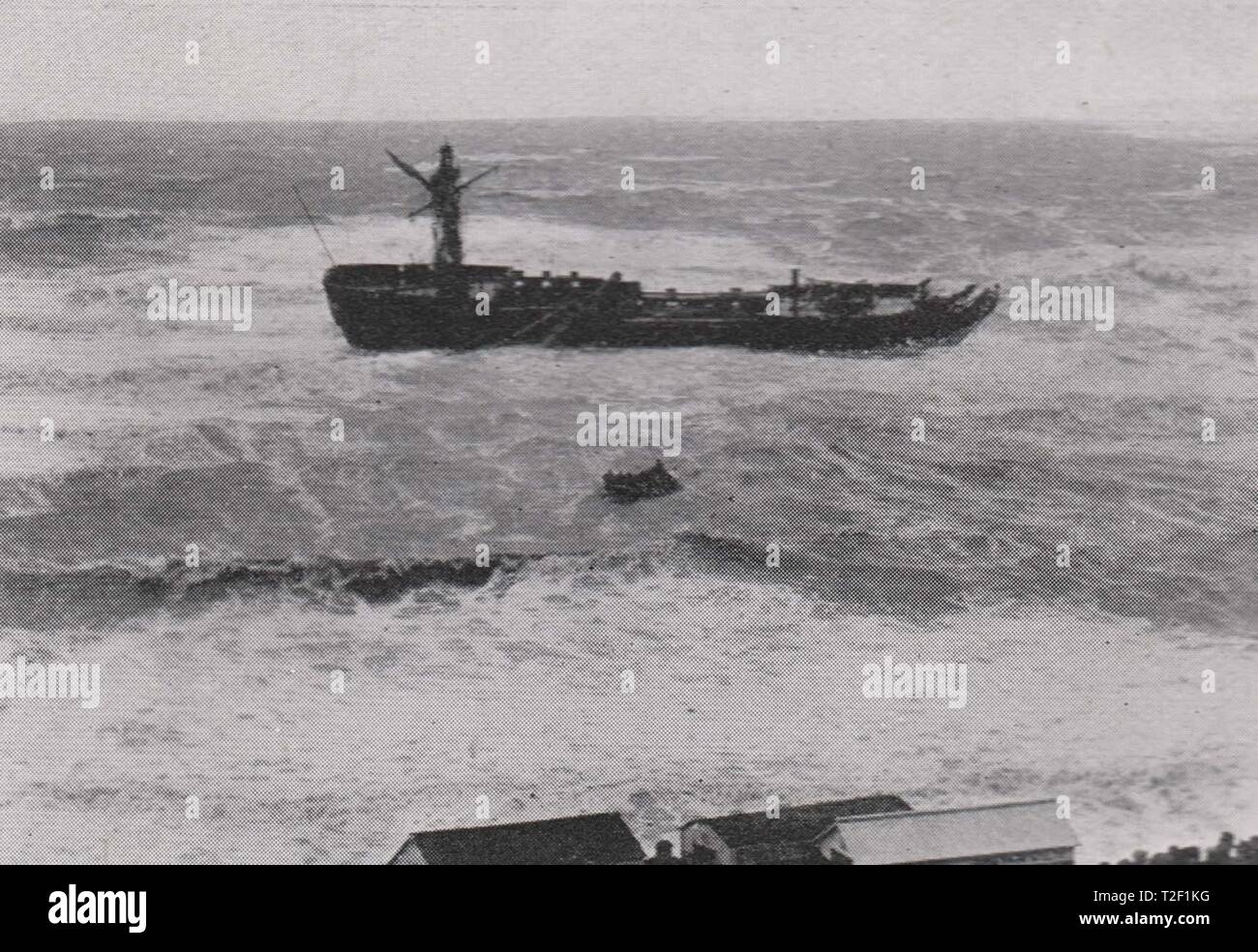 The Lifeboat Going to the Rescue of Nelson's Flagship "Foudroyant ...