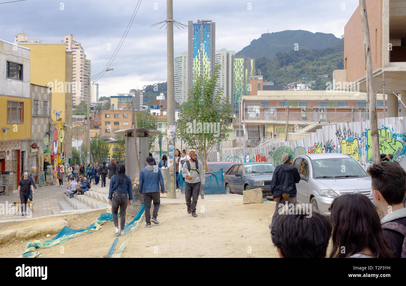 Bogota colombia street hi-res stock photography and images - Alamy