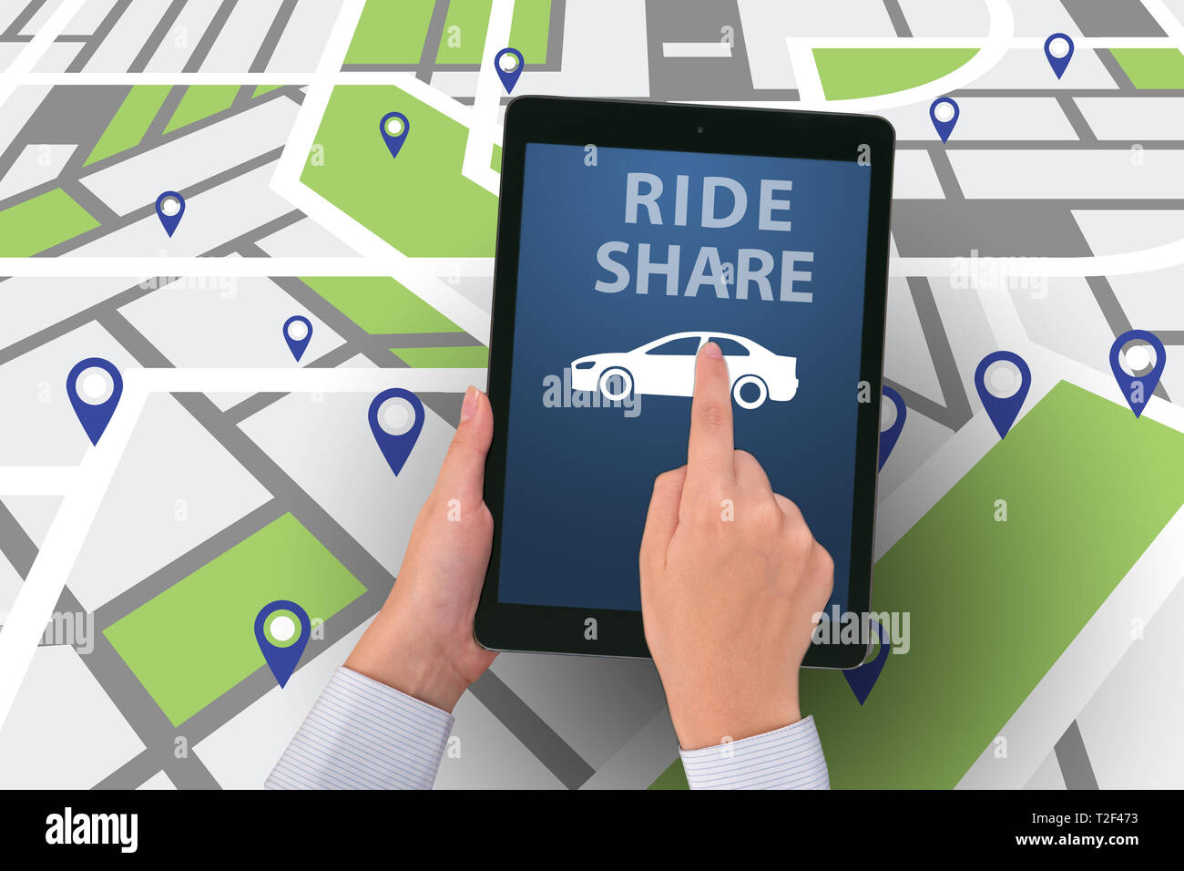 Concept of car ordering online Stock Photo - Alamy