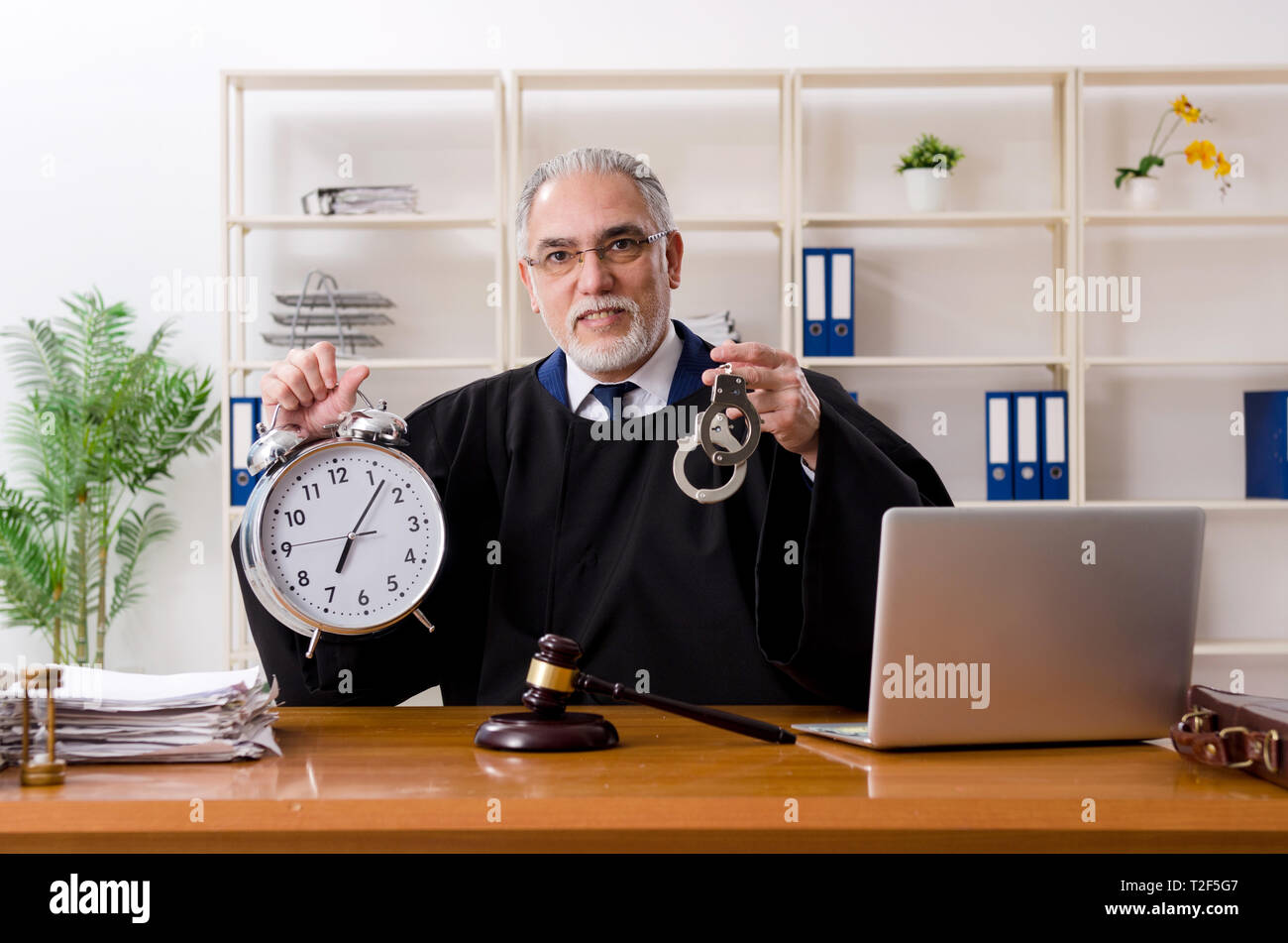 Senior judicial magistrate hi-res stock photography and images - Alamy