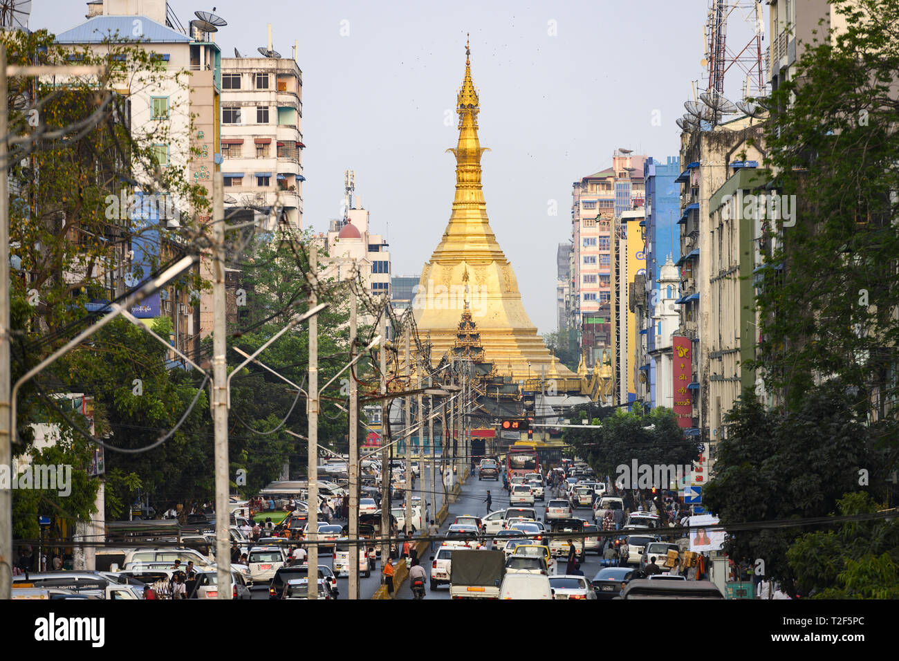 Yangon indian temple hi-res stock photography and images - Alamy