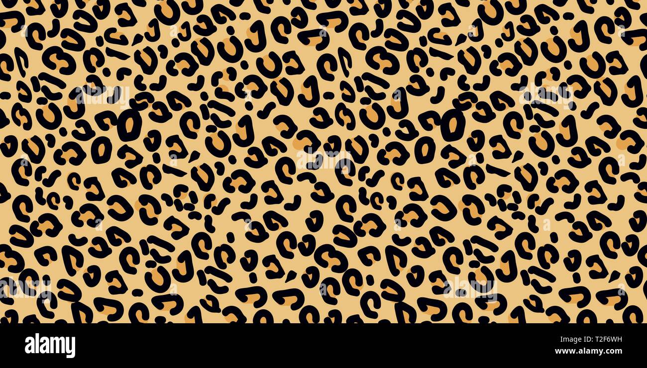 Leopard Print Vector Seamless
