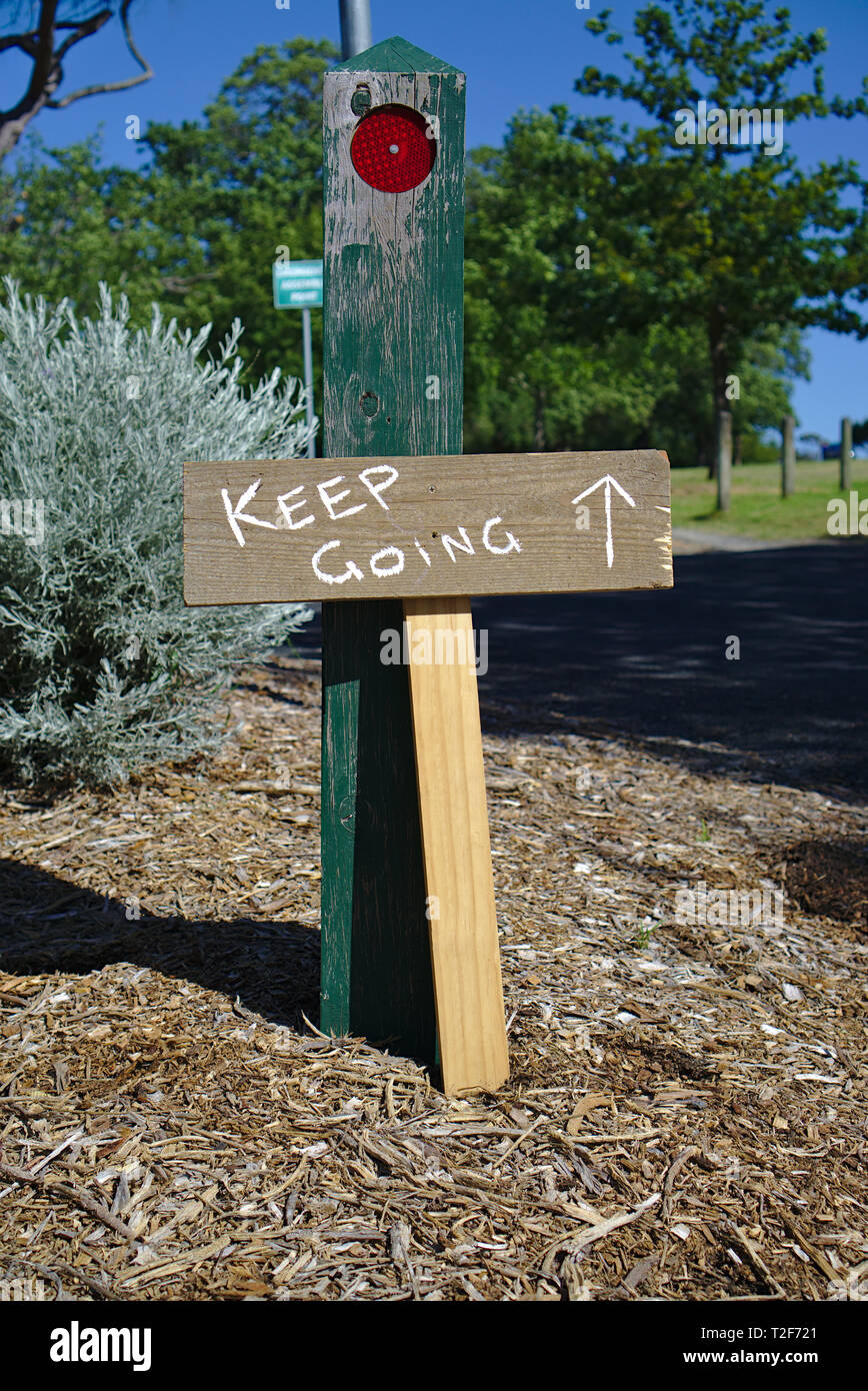Keep going sign hi-res stock photography and images - Alamy