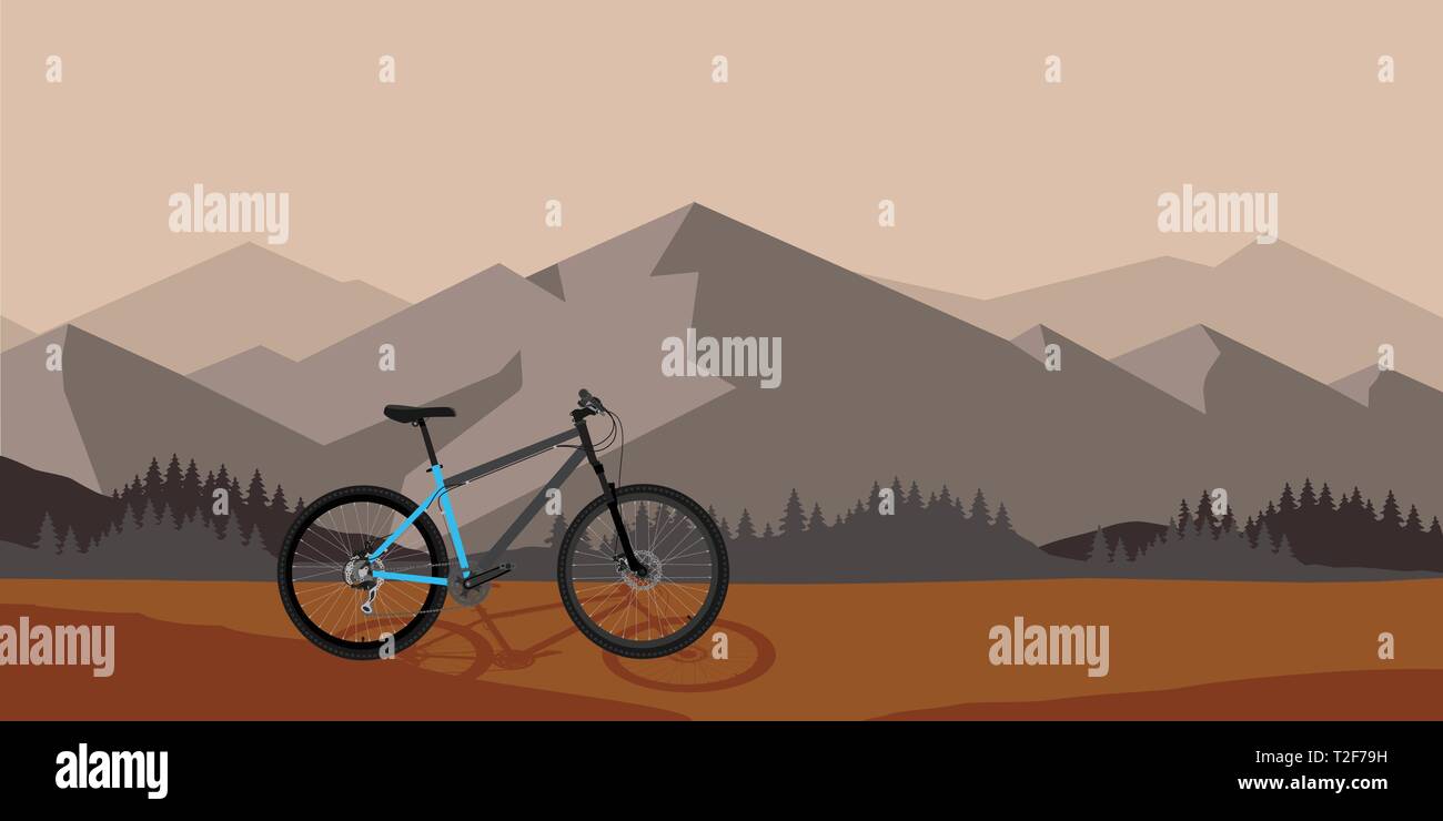 Moutain biking Stock Vector Images - Alamy