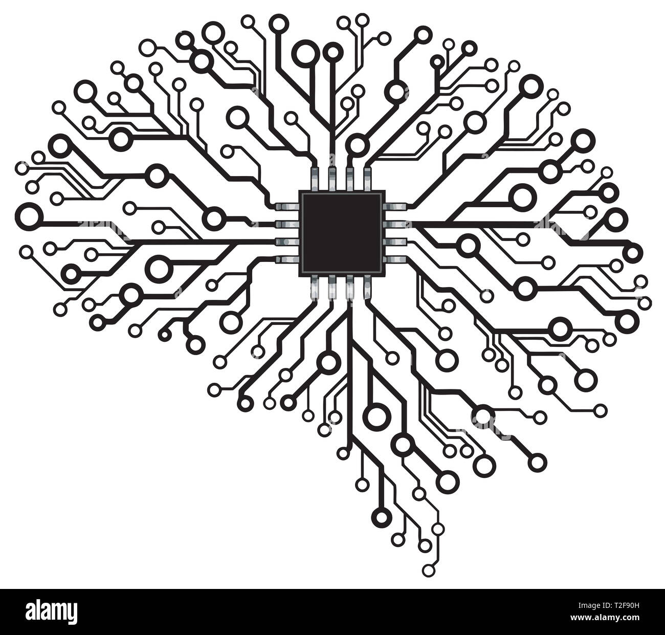 Brain chip hi-res stock photography and images - Alamy