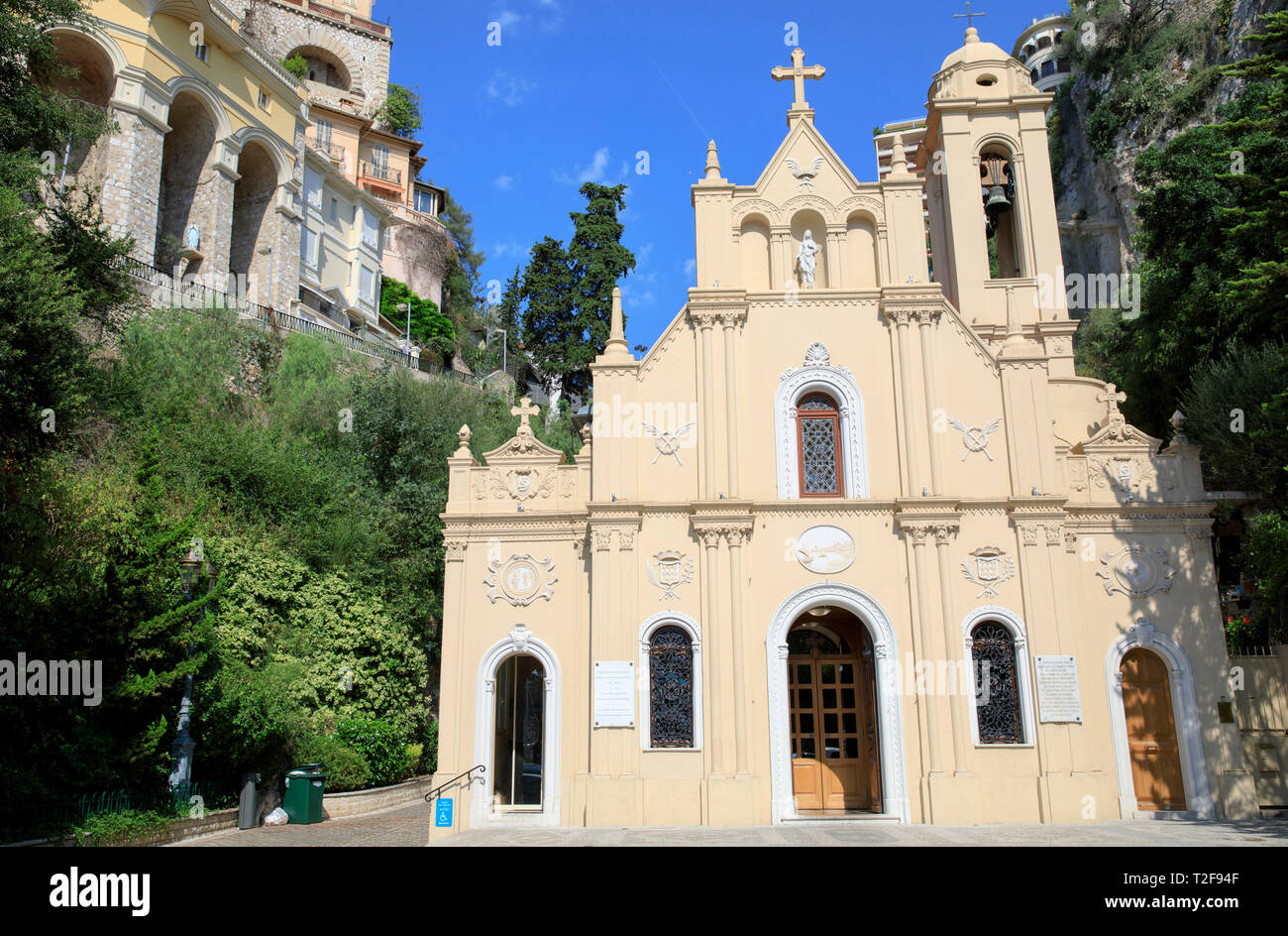 Church of sainte devote hi-res stock photography and images - Alamy