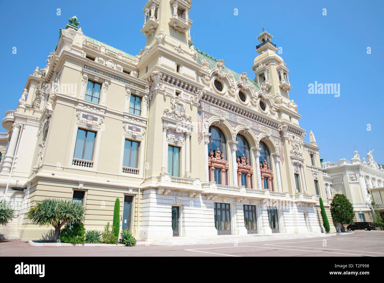 Exterior view of the Opéra de Monte-Carlo in Monaco Stock Photo - Alamy
