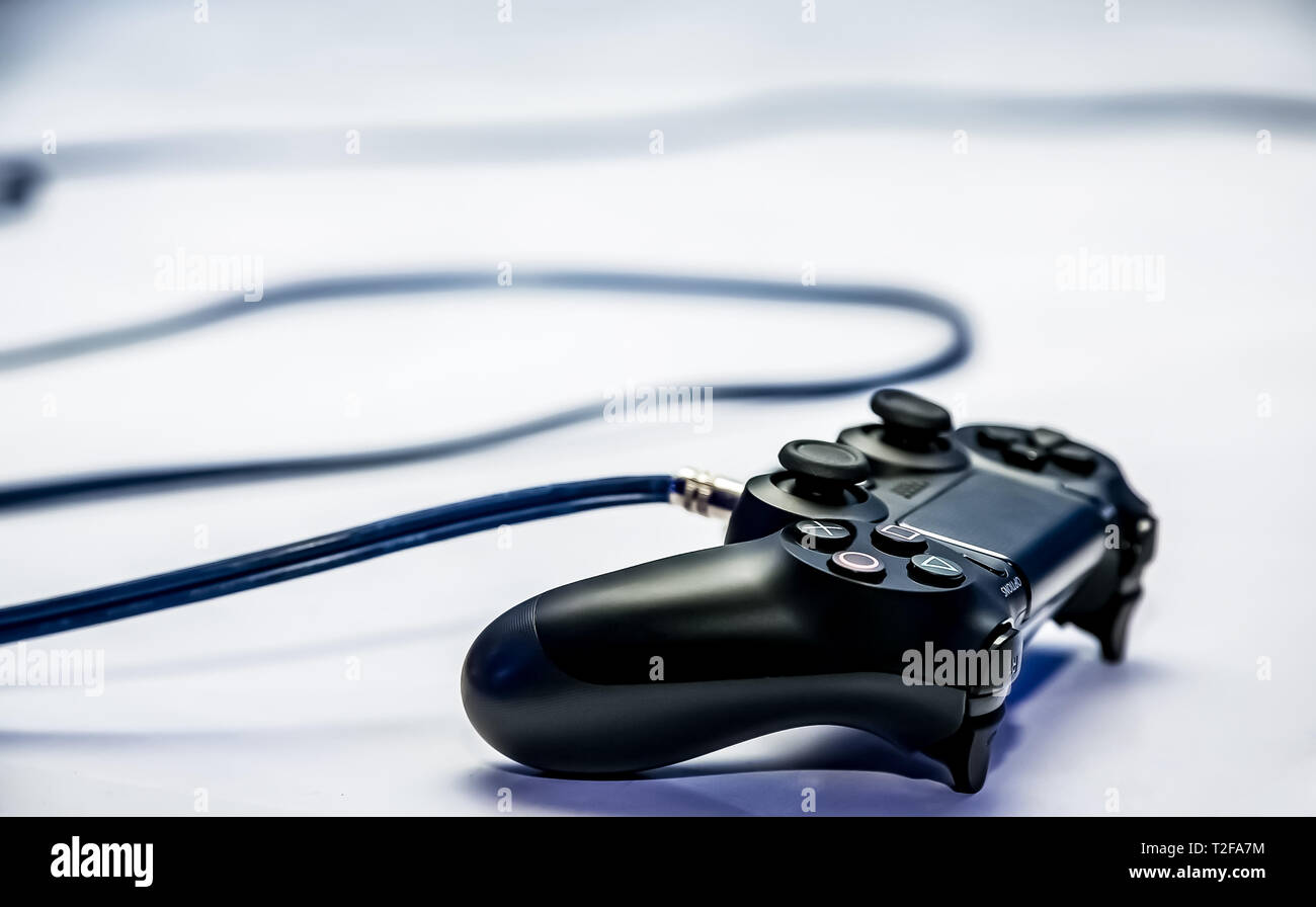 Johannesburg, South Africa - December 10 2013: Play Station PS4 ...