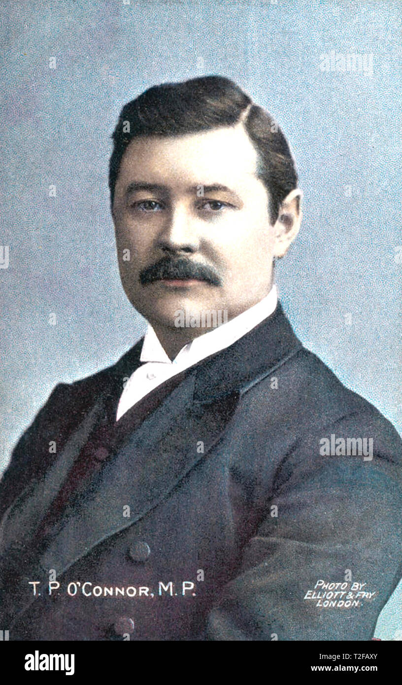 THOMAS POWER O'CONNOR (1848-1929) Irish Nationalist MP Stock Photo - Alamy