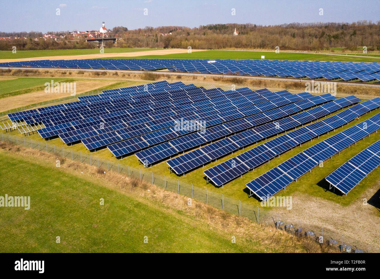 Solar Panels in Germany / Bavaria Stock Photo - Alamy