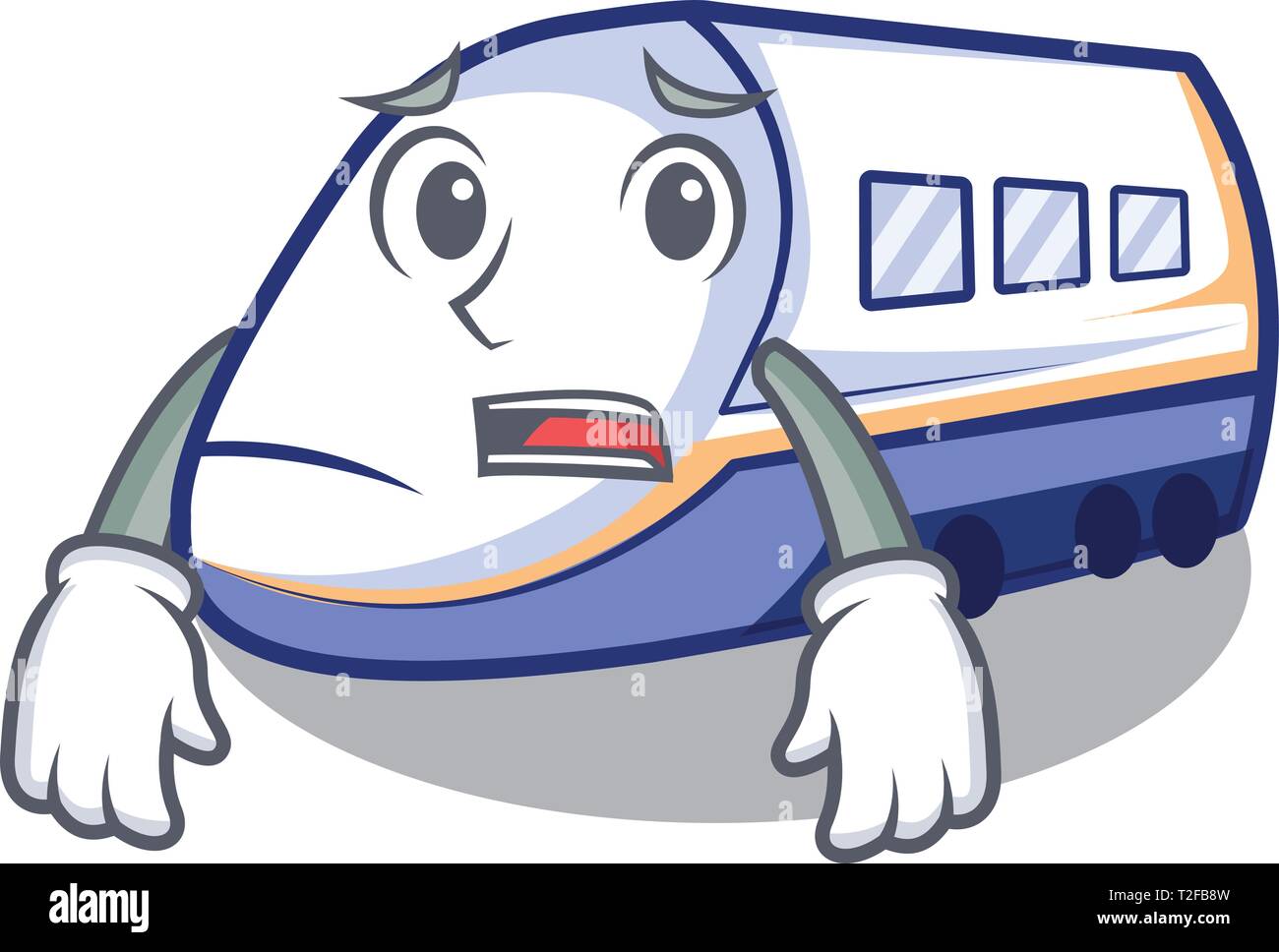 Shinkansen bullet train in Stock Vector Images - Alamy