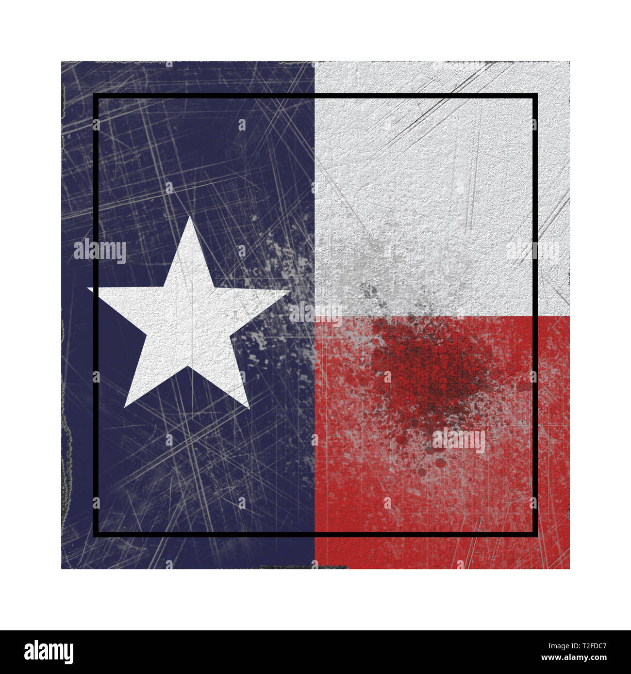 United states flag and texas flag Cut Out Stock Images & Pictures - Alamy