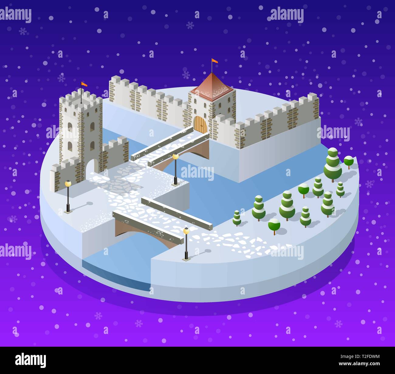 Ice block car Stock Vector Images - Alamy