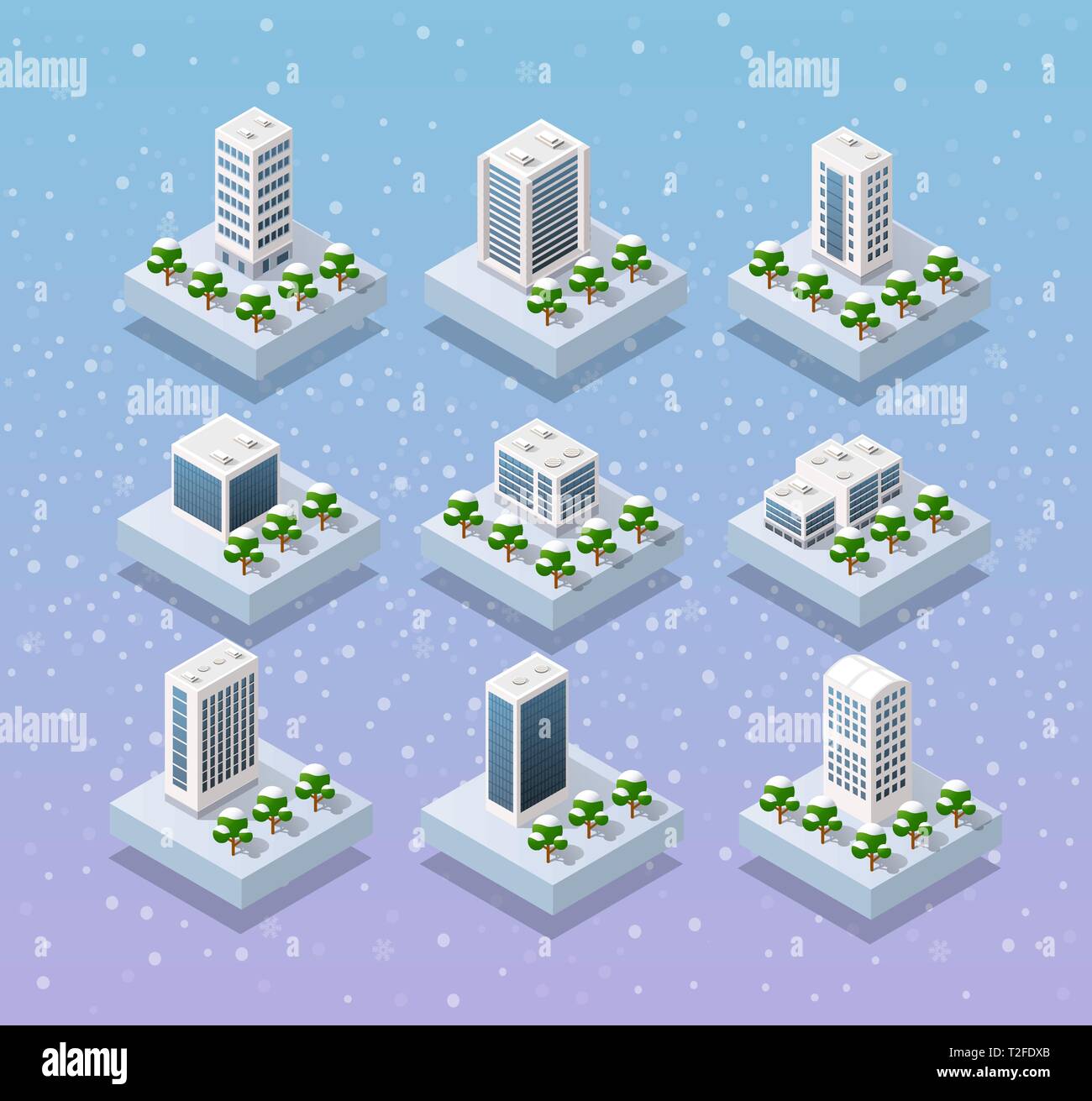 Ice block white background top view Stock Vector Images - Alamy