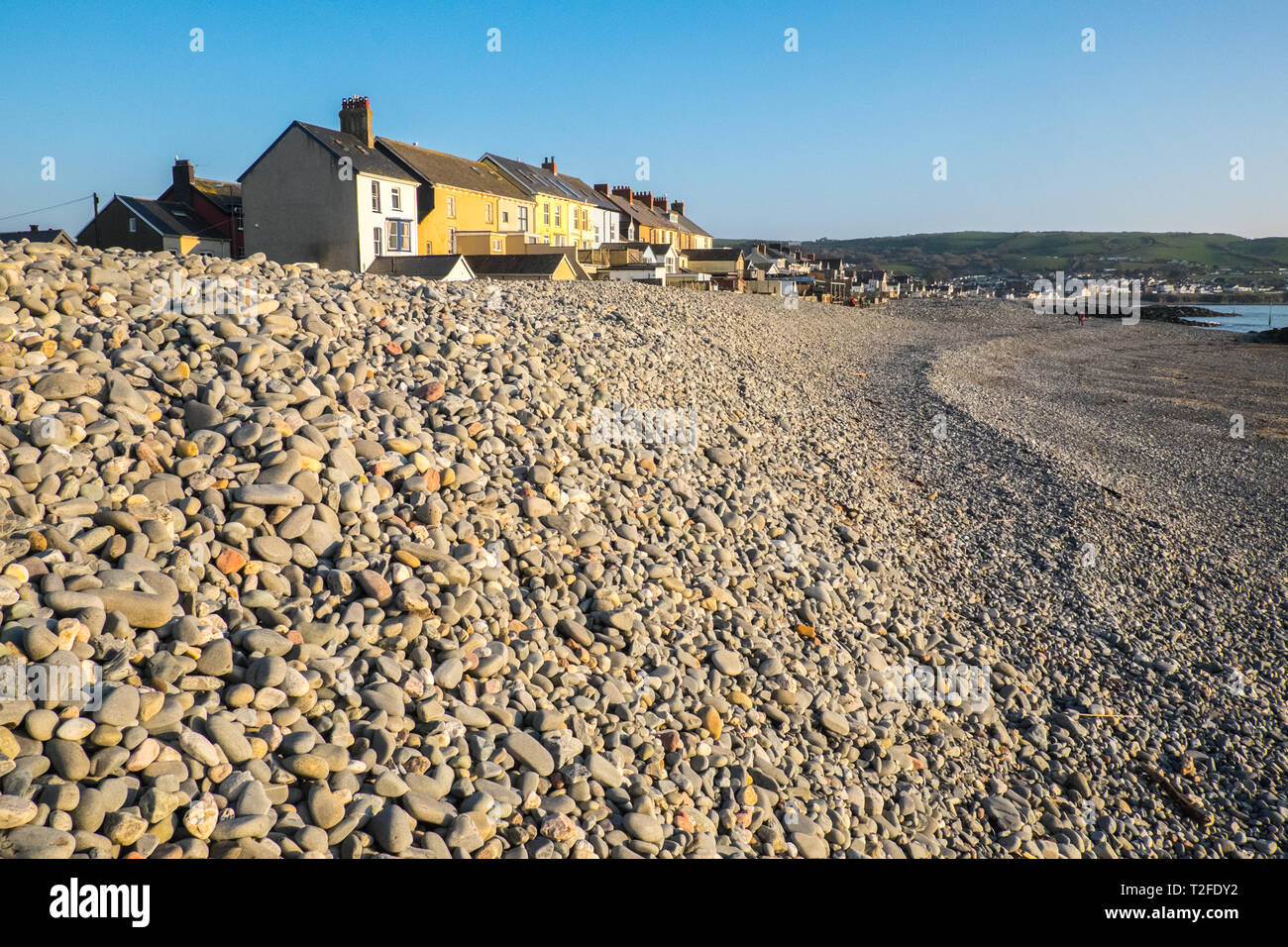 Borth houses flooding hi-res stock photography and images - Alamy