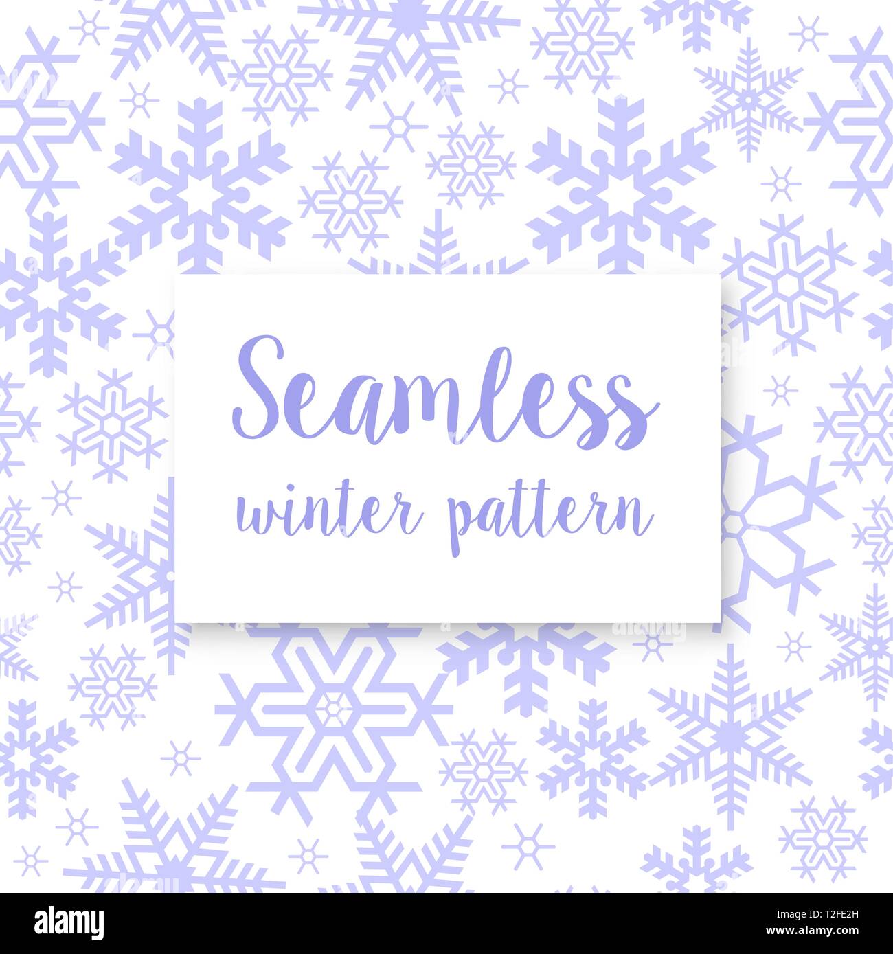 Winter repeating pattern Stock Vector Images - Alamy