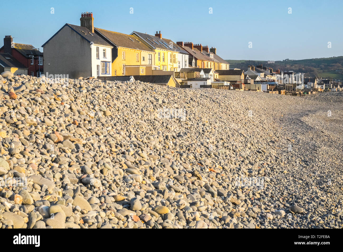 Borth houses flooding hi-res stock photography and images - Alamy