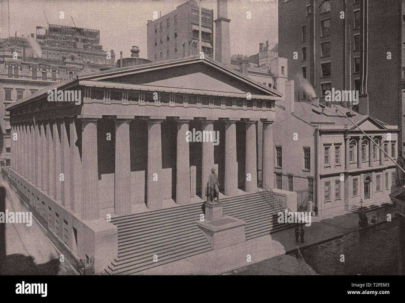 United States Sub-Treasury-Northeast Corner Wall and Nassau Streets ...