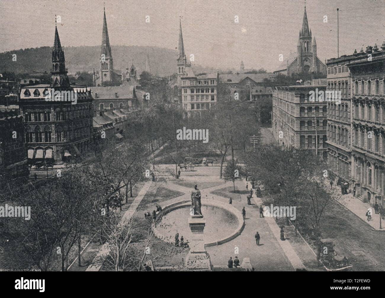 Victoria square montreal canada hi-res stock photography and images - Alamy