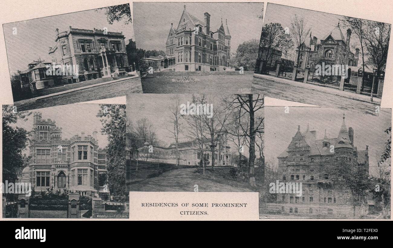 Lord Mount Stephen. A.F. Gault; Residences of R.B. Angus; H. Montagu ...