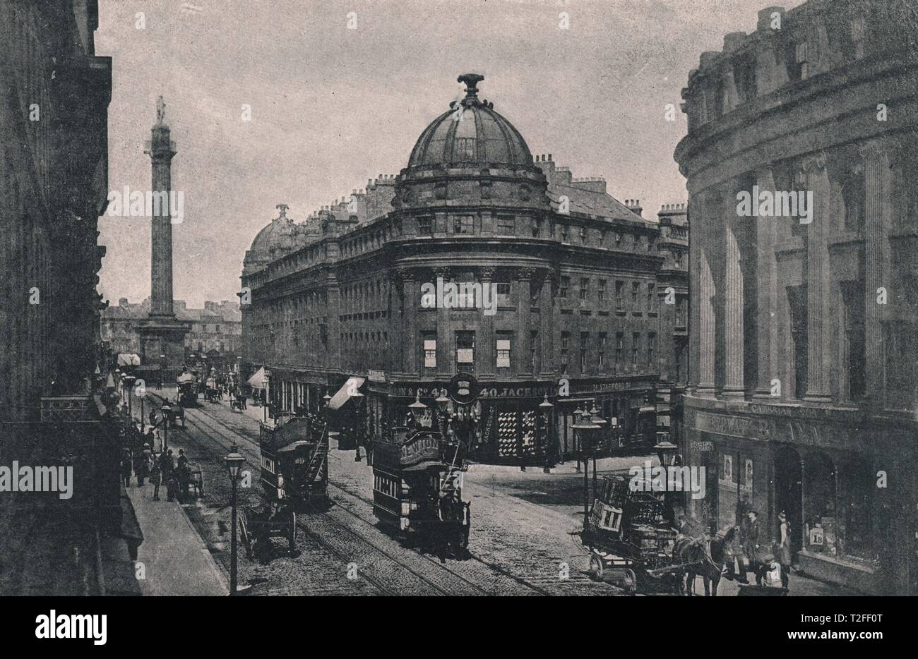 Grainger street newcastle hi-res stock photography and images - Alamy