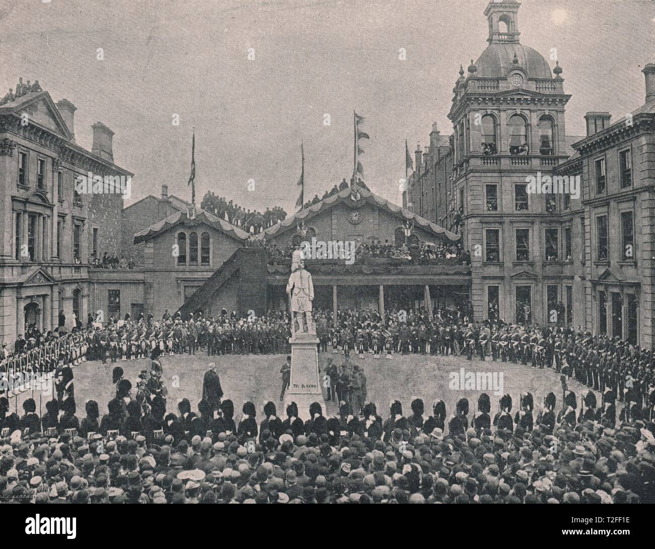 The Cameron Highlanders' Memorial, Inverness : Immediately after ...