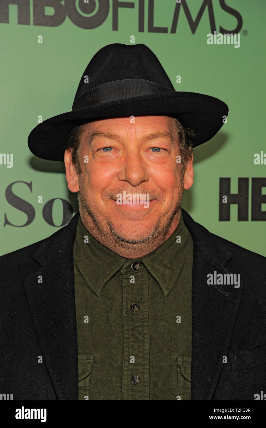 New York, USA. 01st Apr, 2019. Bill Camp attends The HBO 'Native Son ...
