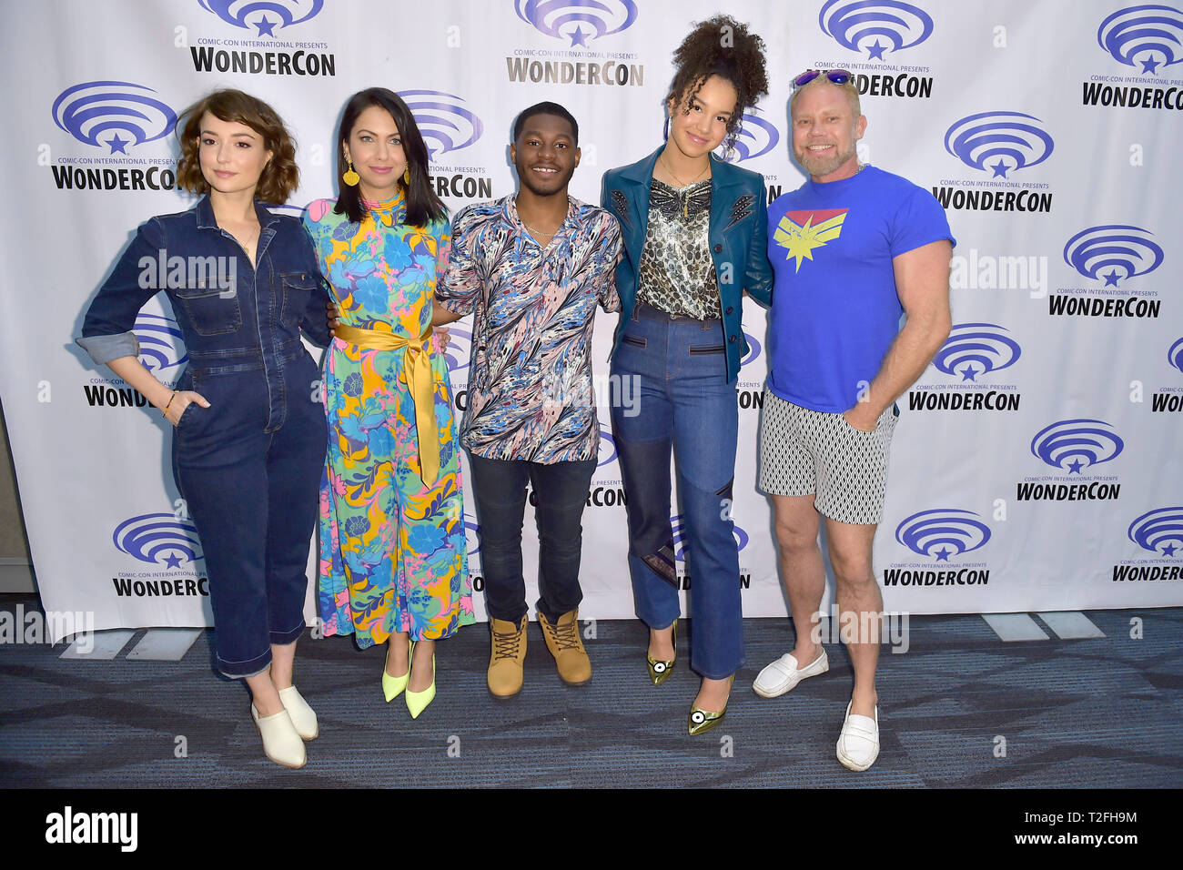 Kathreen Khavari, Milana Vayntrub, Kamil McFadden, Sofia Wylie and Cort ...