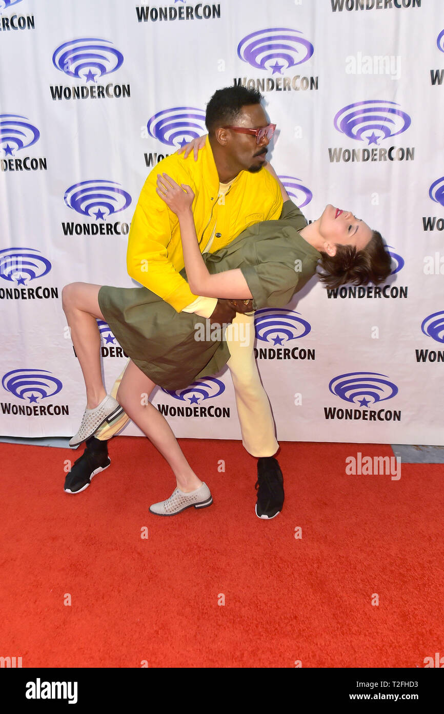 Colman Domingo and Maggie Grace at the Photocall for the AMC TV series ...