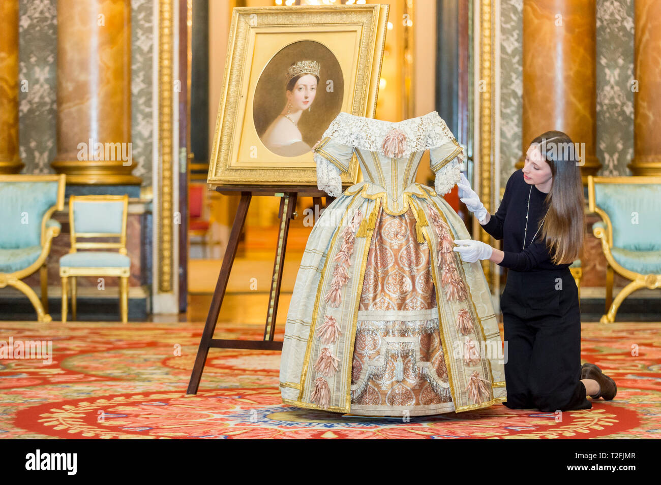 Queen victoria buckingham palace 1837 hi-res stock photography and ...