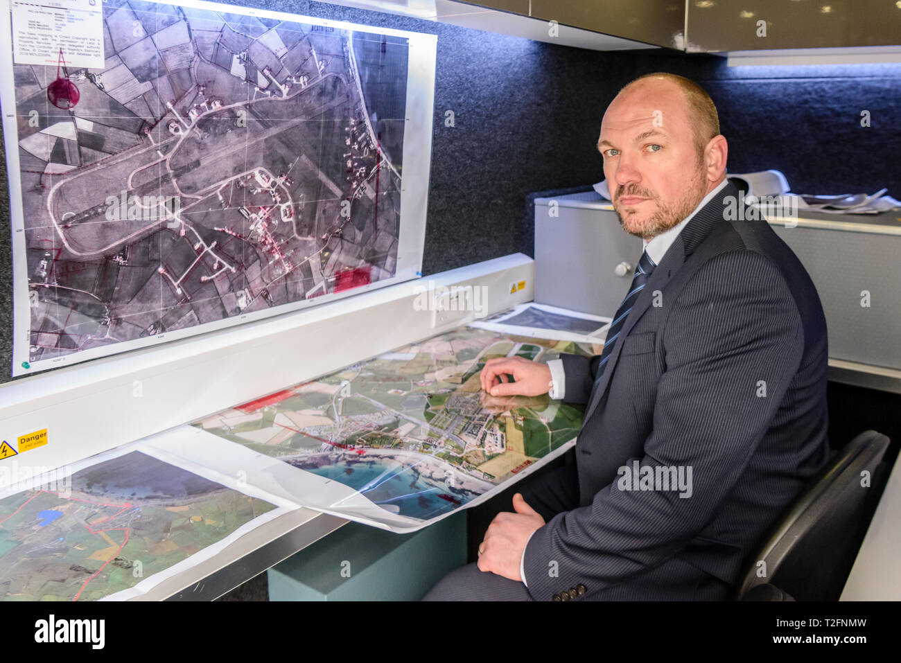 Ww2 airfield map hi-res stock photography and images - Alamy