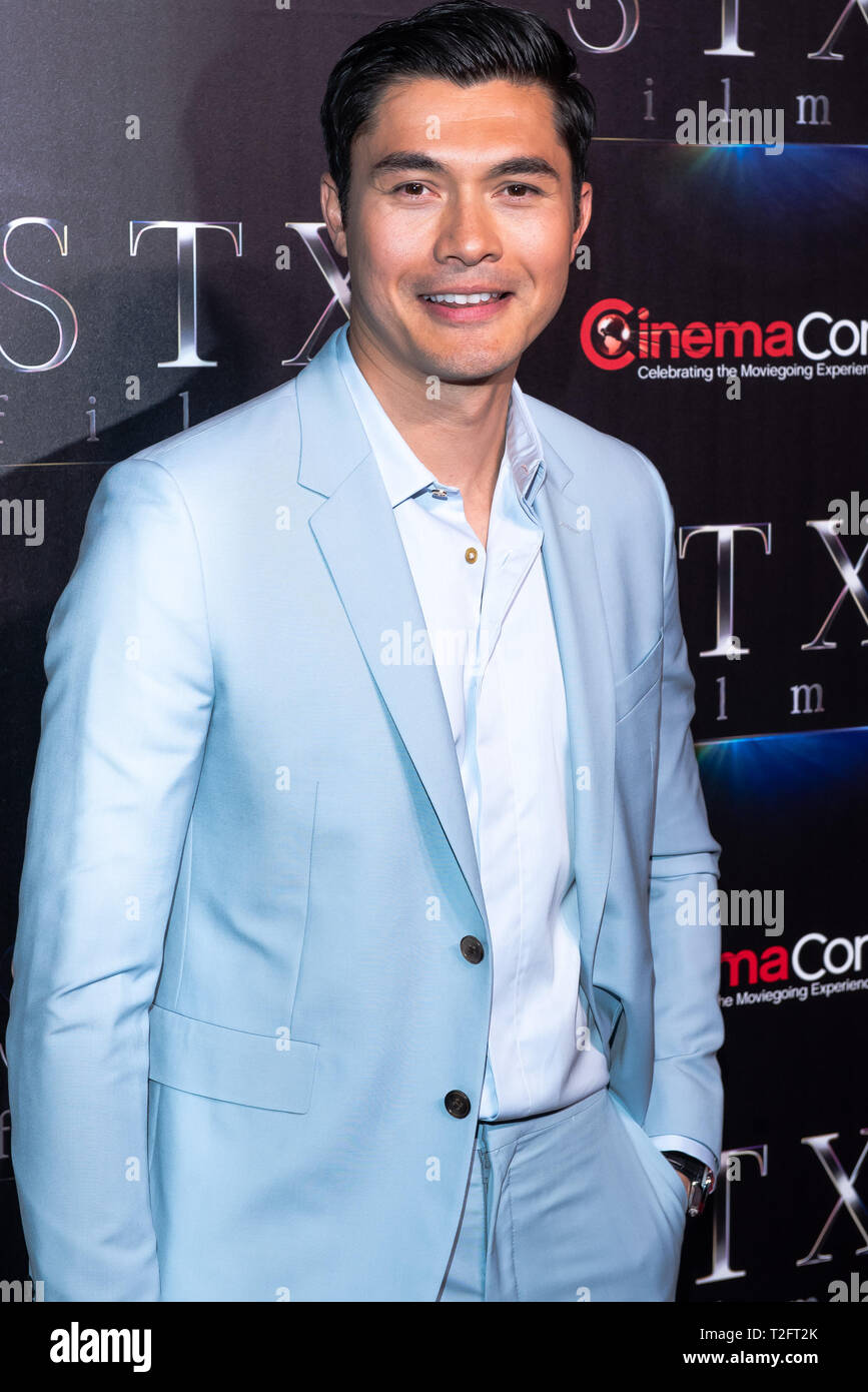Las Vegas, NV - April 2: Henry Golding attends STXfilms CinemaCon's ...