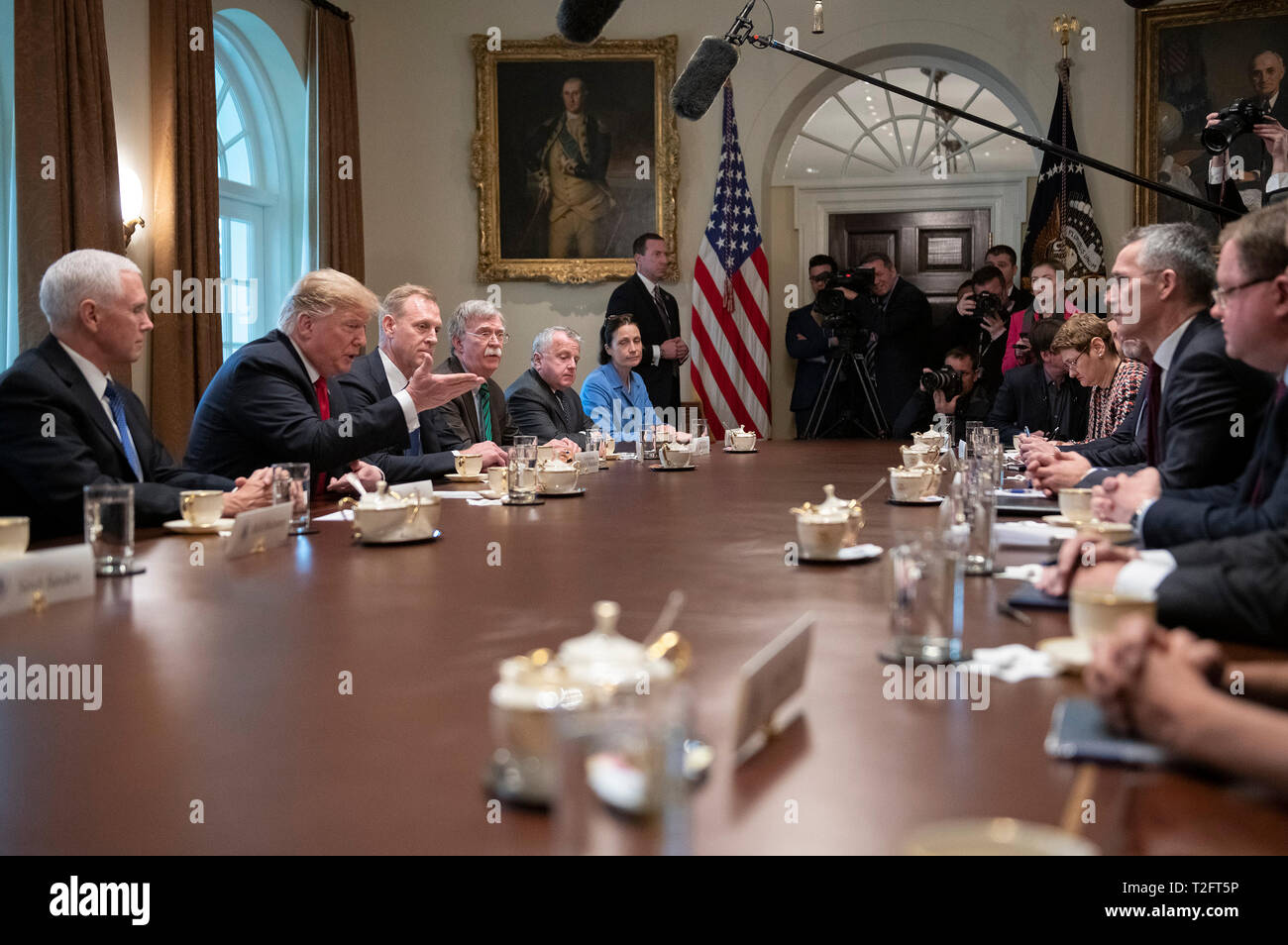 Treaty room of the white house hi-res stock photography and images - Alamy