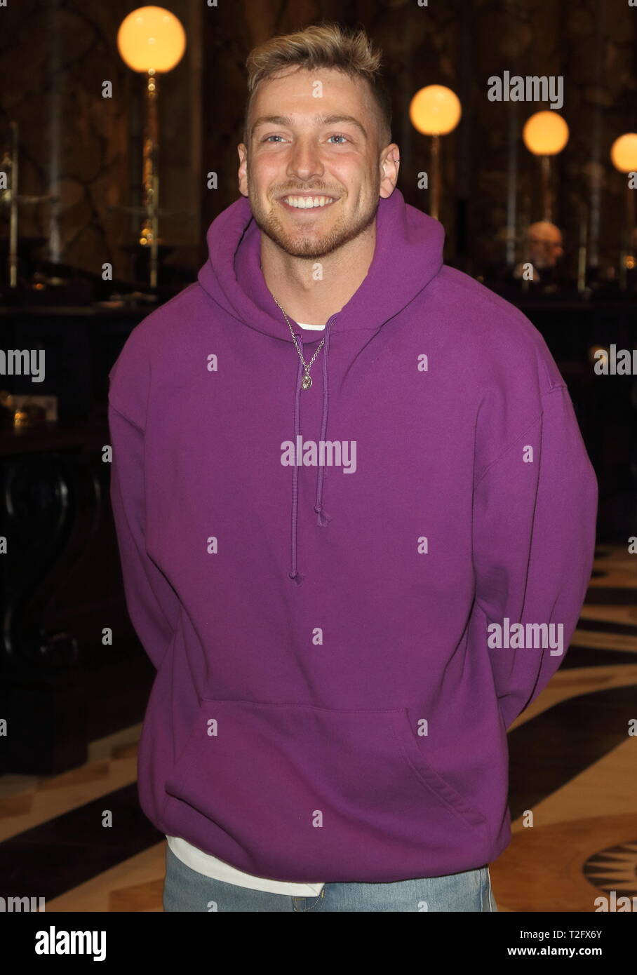 Sam Thompson attends an Exclusive launch event for the Gringotts ...