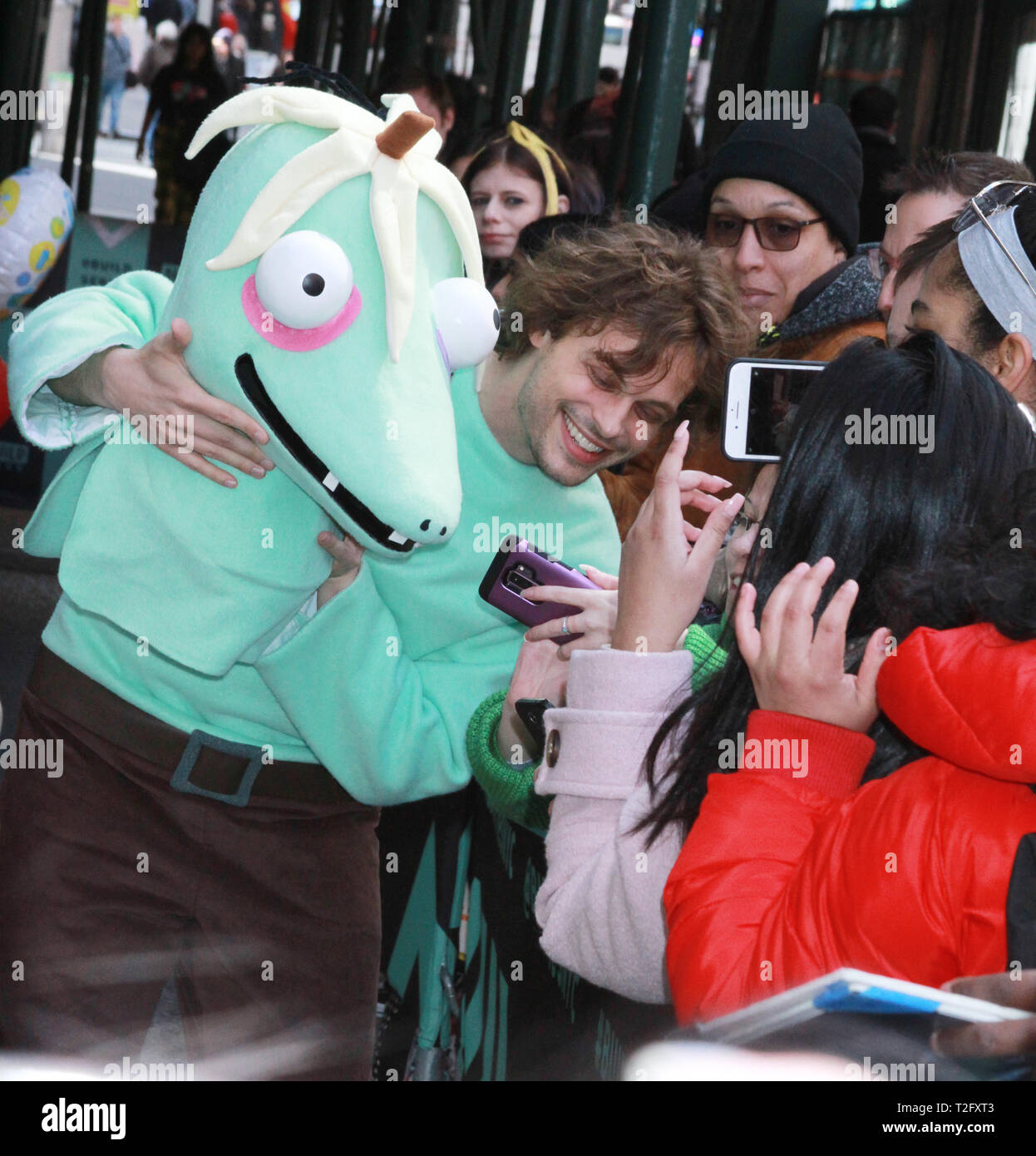 April. 02, 2019 Matthew Gray Gubler at Build Series to talk about new ...