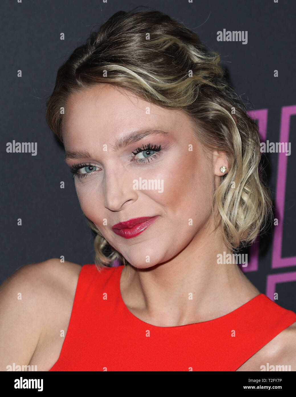 HOLLYWOOD, LOS ANGELES, CALIFORNIA, USA - APRIL 02: Actress Victoria ...